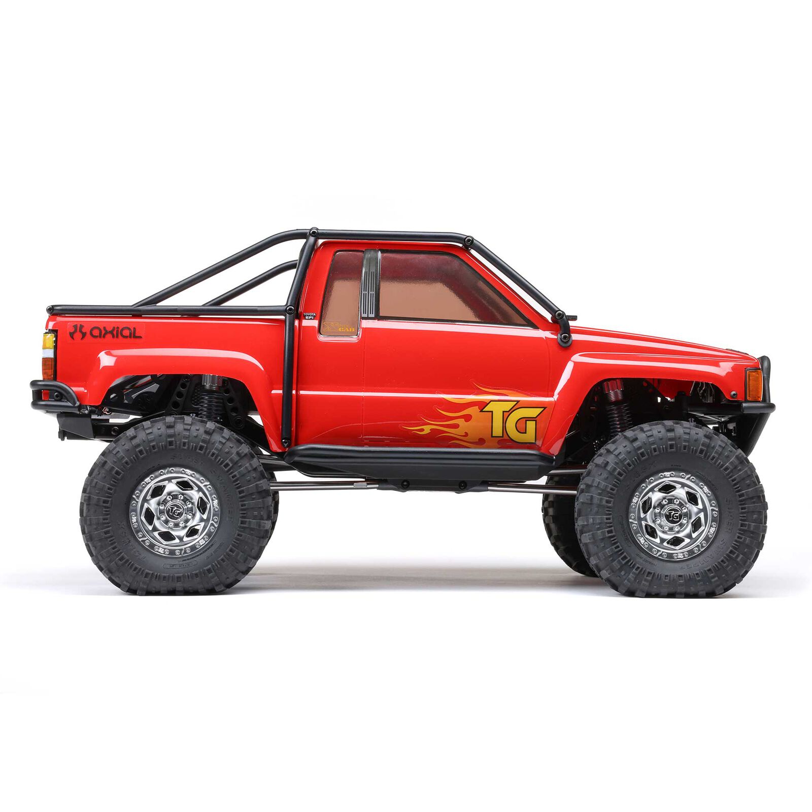 1/10 SCX10 III 1987 Toyota SR5 4X4 RTR Brushed Rock Crawler, Red ...
