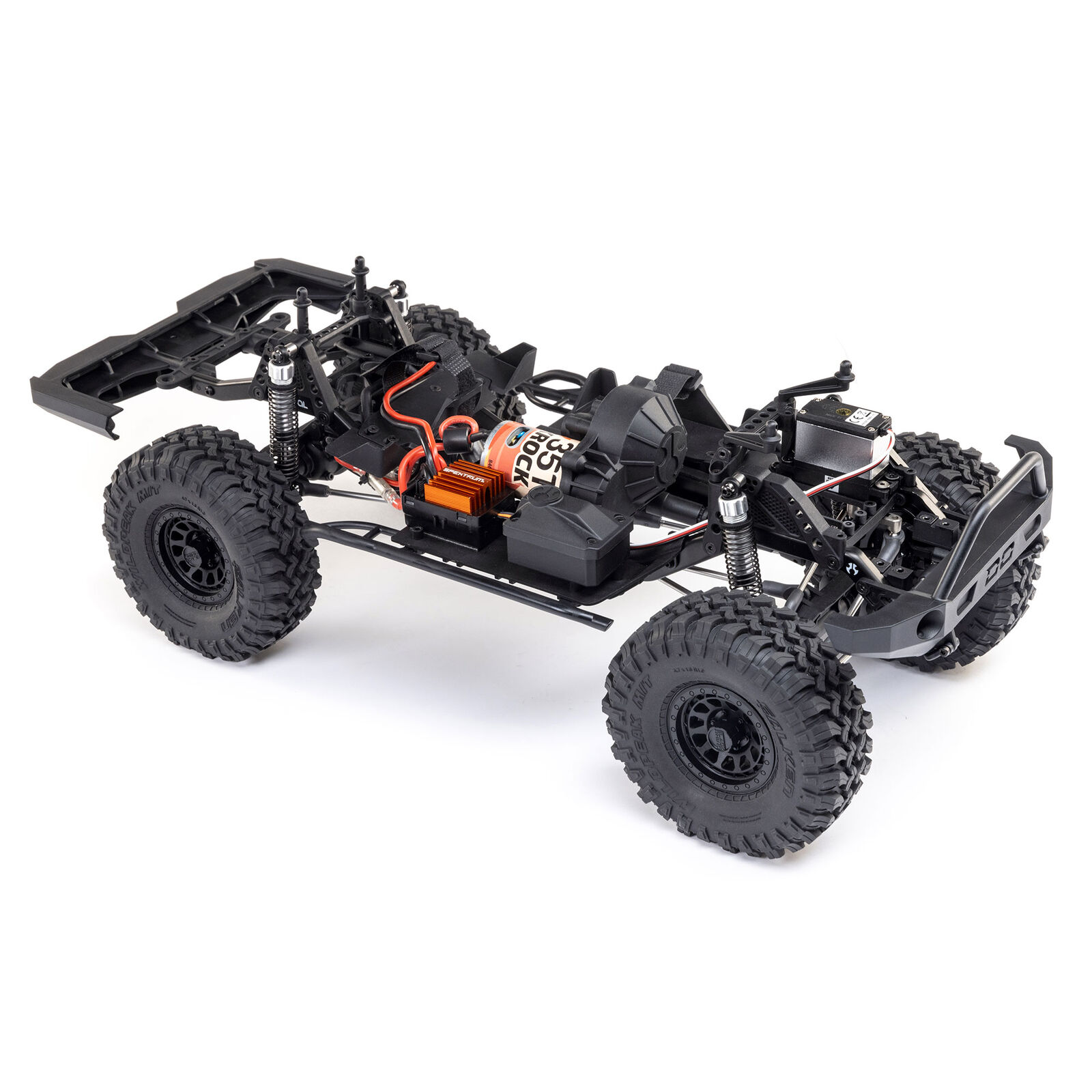 1/10 SCX10 III Base Camp 4X4 RTR Brushed Rock Crawler, White | Axial Adventure