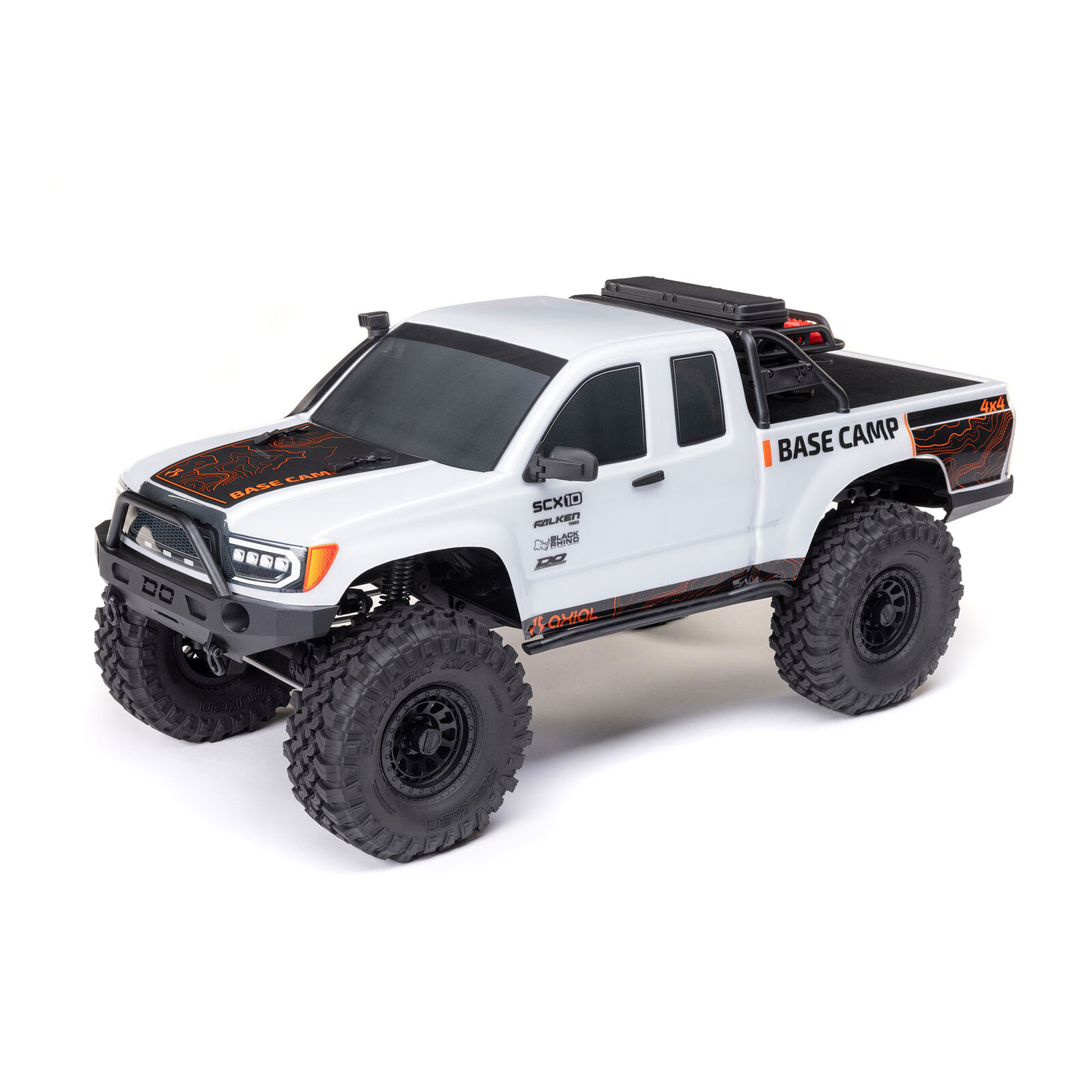 1/10 SCX10 III Base Camp 4X4 RTR Brushed Rock Crawler, White | Axial ...