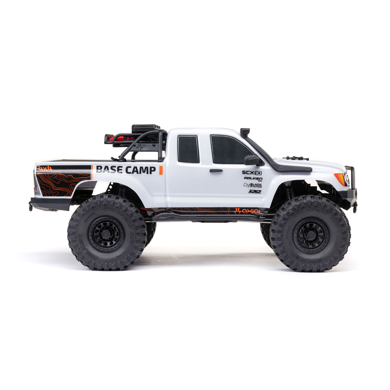 1/10 SCX10 III Base Camp 4X4 RTR Brushed Rock Crawler, White | Axial ...