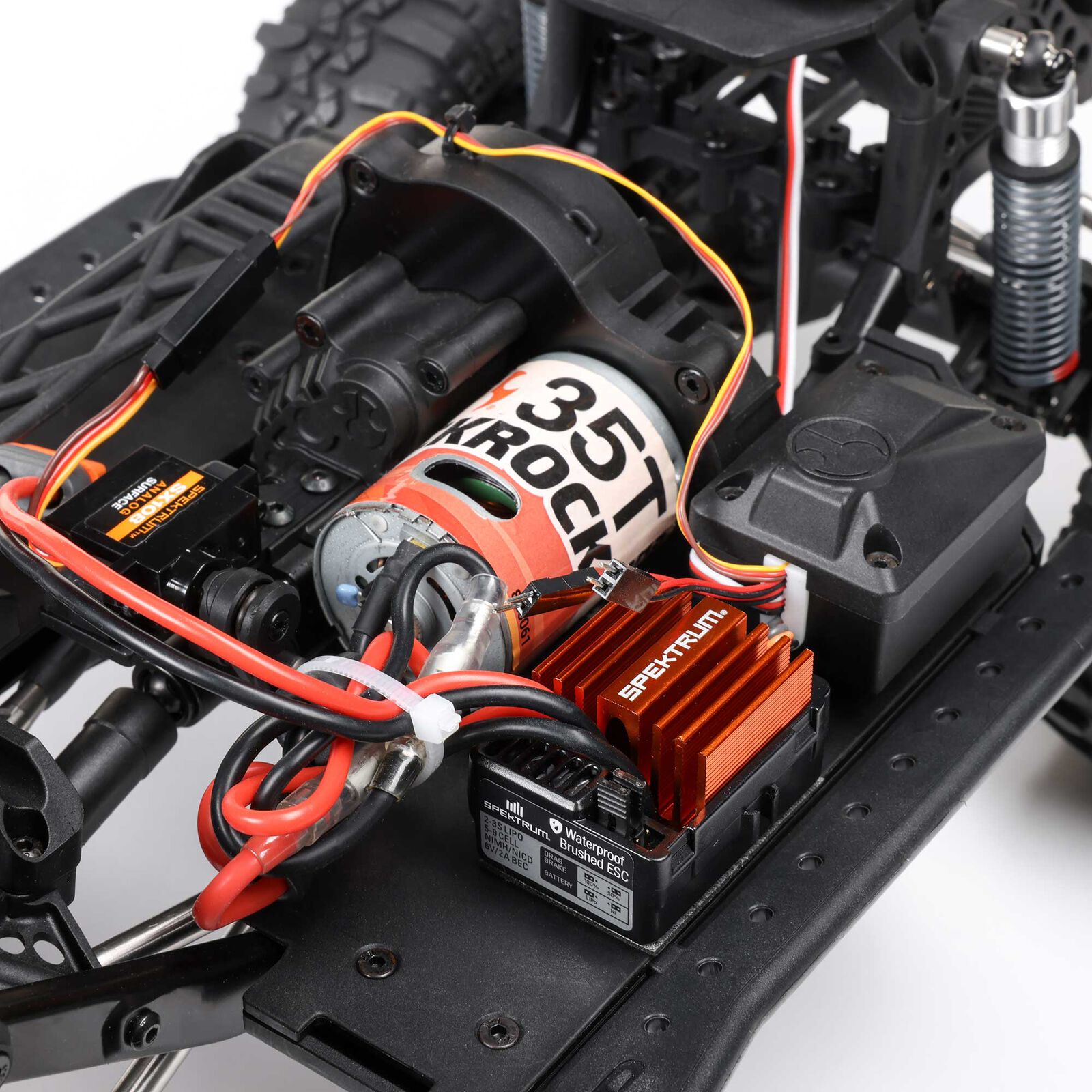 1/10 SCX10 III 1987 Toyota SR5 4X4 RTR Brushed Rock Crawler, Red ...