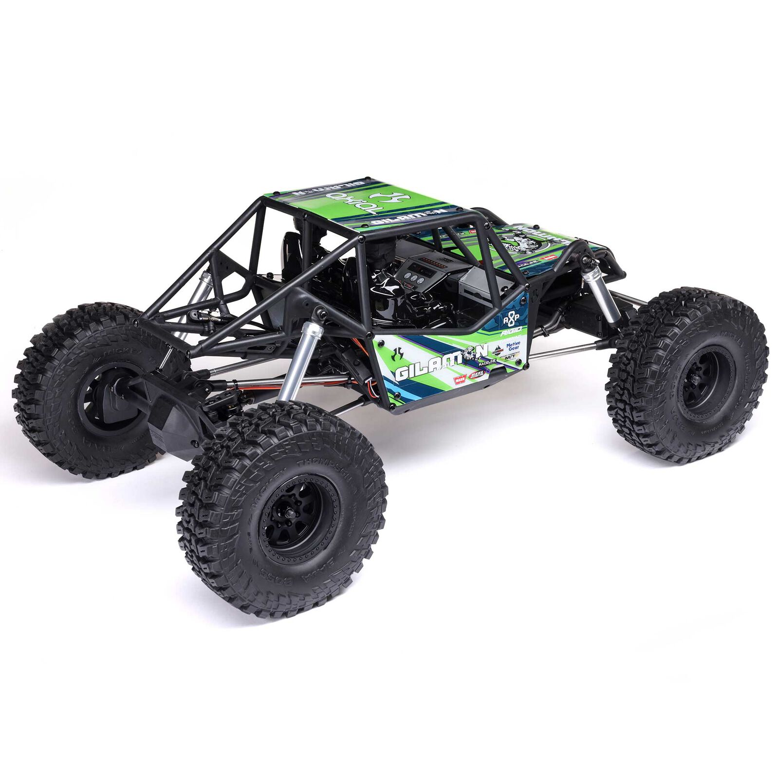 1/8 AXP8 Gilamon 2.2 4X4 RTR Brushed Trail Buggy, Green | Axial Adventure