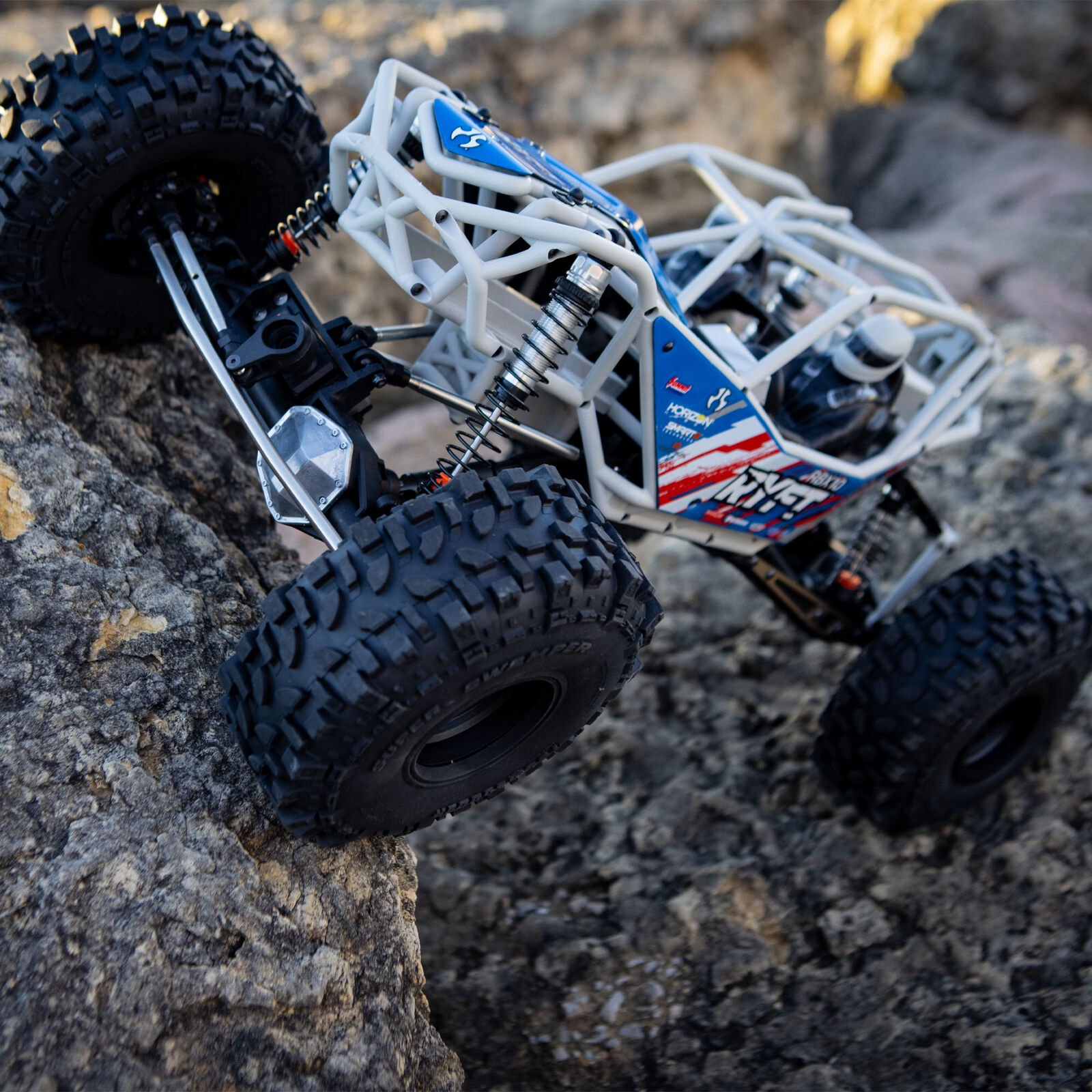 1/10 RBX10 Ryft 4WD Rock Bouncer Kit, Gray | Axial Adventure