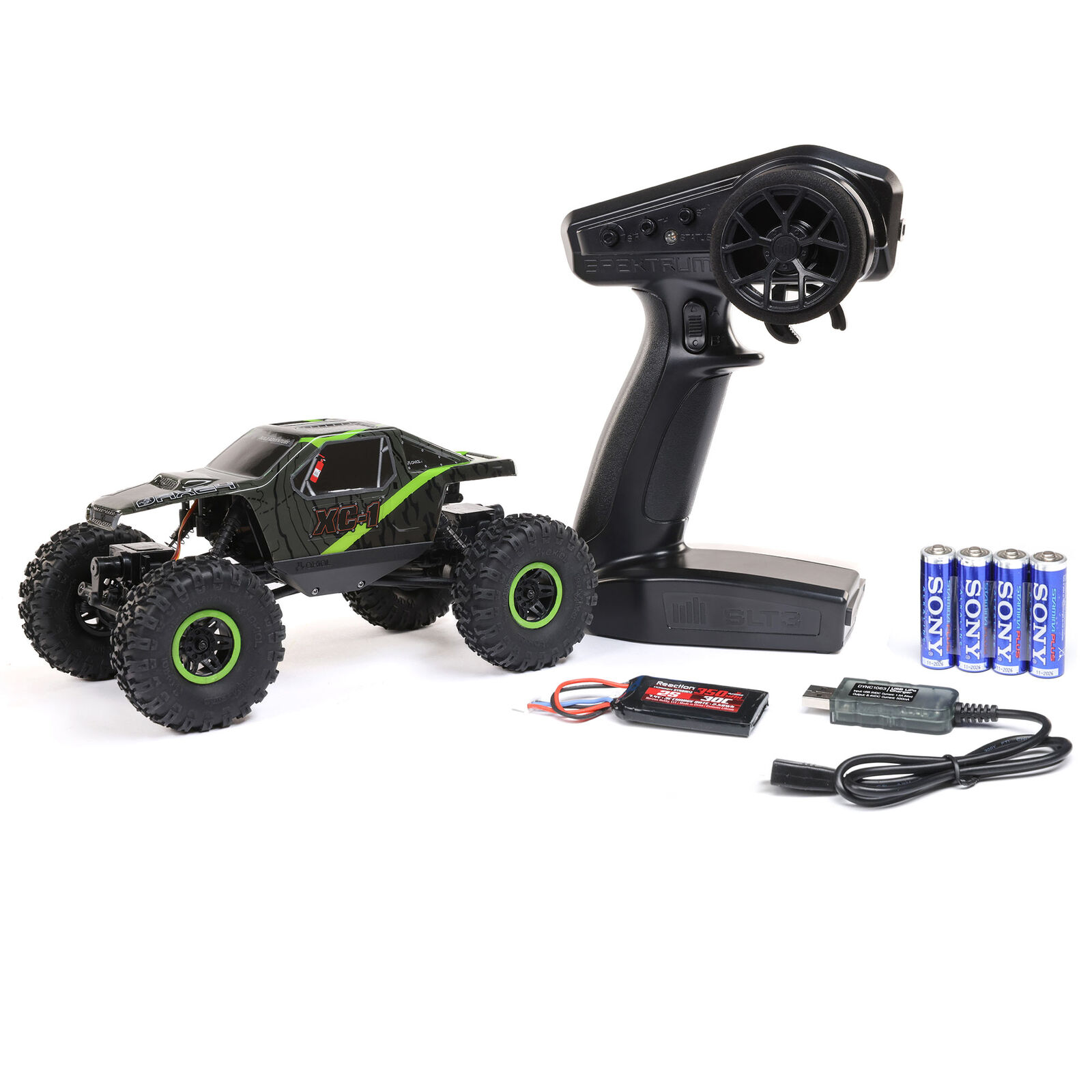 1/24 AX24 XC-1 4WS 4X4 RTR Brushed Rock Crawler (Battery & Charger ...