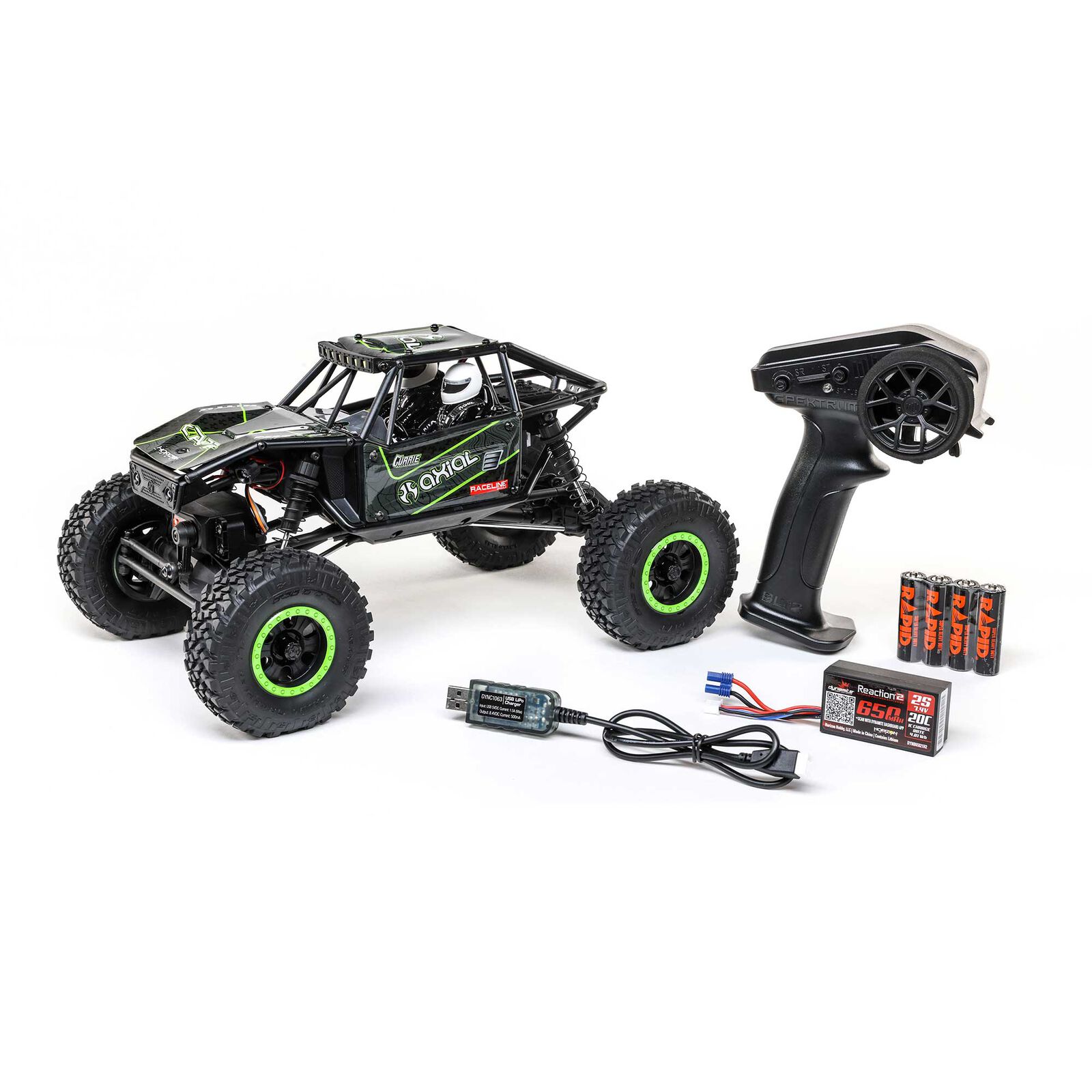 1/18 UTB18 Capra 4X4 RTR Brushed Rock Crawler (Battery & Charger ...