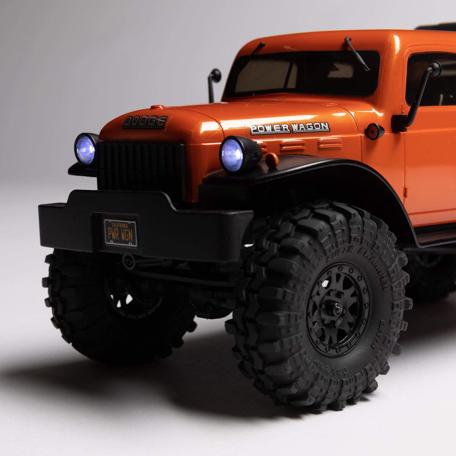 1/24 SCX24 Dodge Power Wagon 4X4 RTR Brushed Rock Crawler (Battery ...