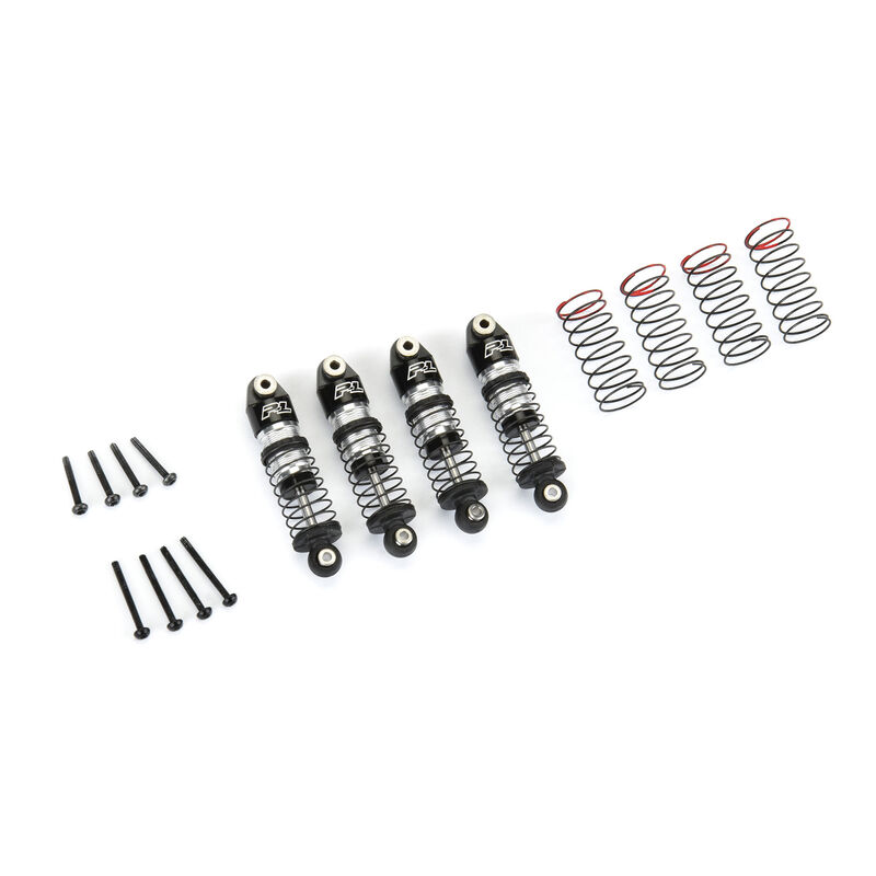 1/24 Big Bore Scaler Shocks (4): SCX24 | Axial Adventure