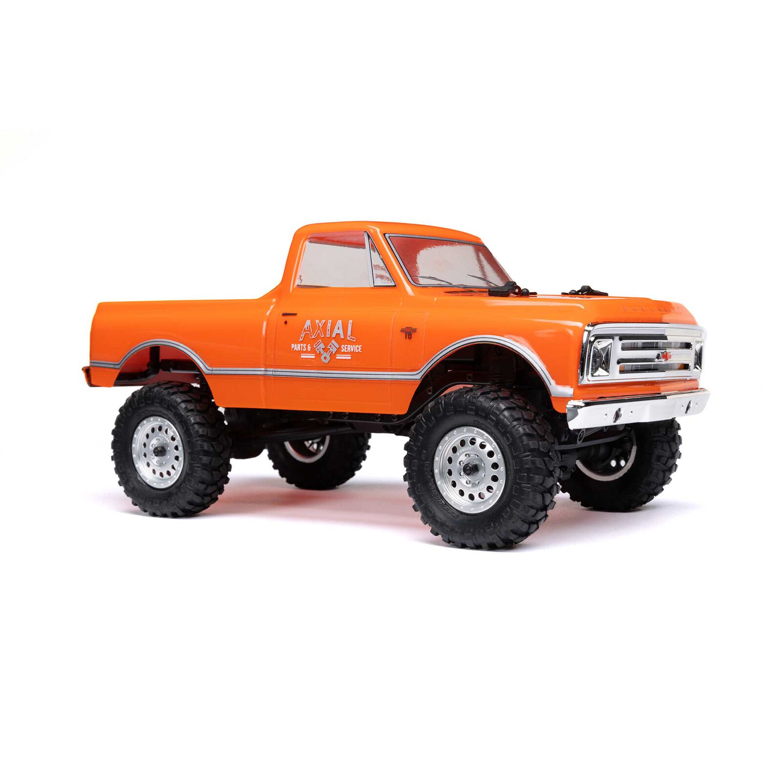 1/24 SCX24 1967 Chevrolet C10 4X4 RTR Brushed Rock Crawler (Battery ...