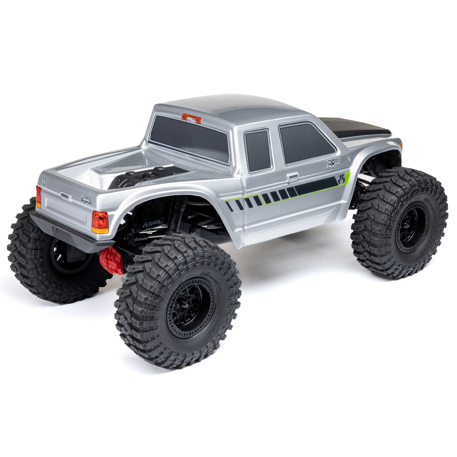 1/10 SCX10 III Coyote 4X4 RTR Brushed Rock Crawler, Silver | Axial ...