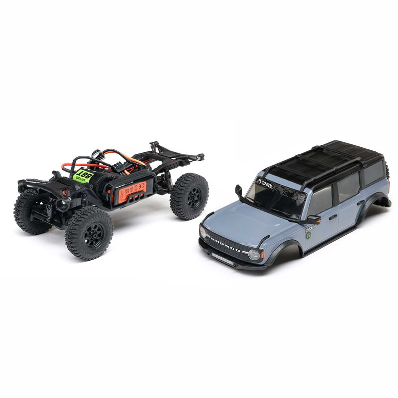 1/30 SCX30 Ford Bronco 4X4 RTR Brushed Rock Crawler (Battery & Charger ...