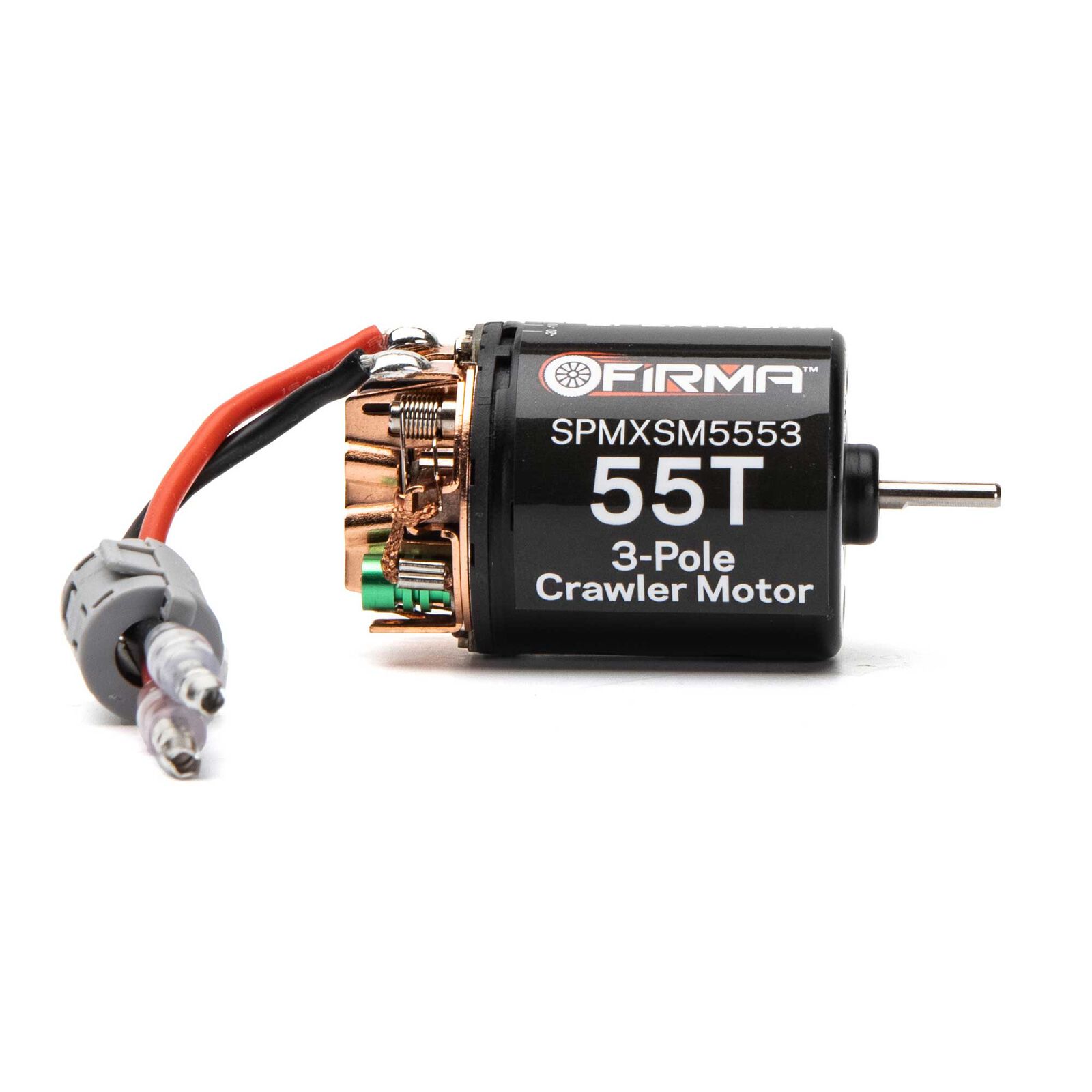 Firma 55T Rebuildable 3-Pole Brushed Crawler Motor | Axial Adventure