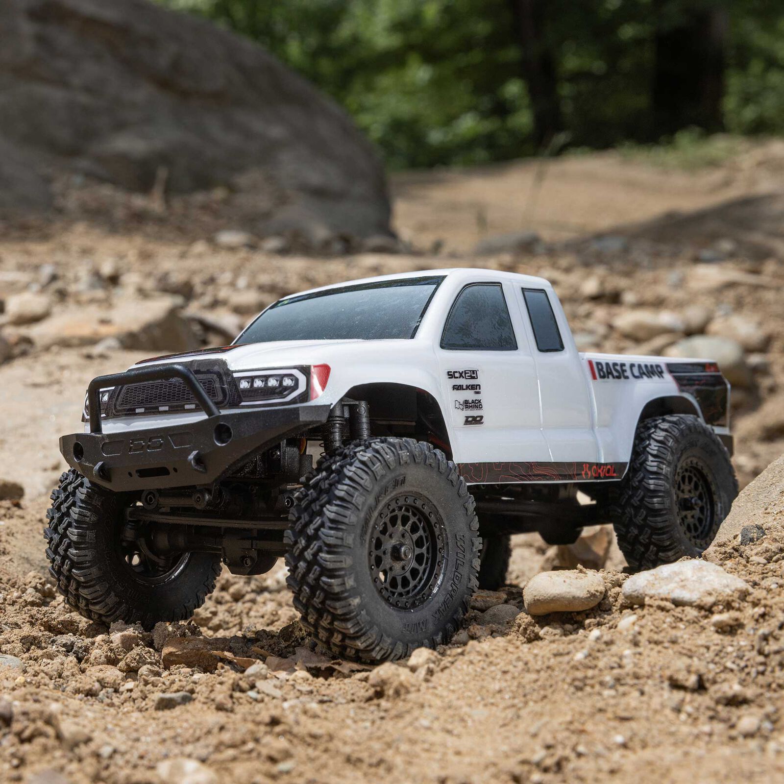1/24 SCX24 Base Camp 4X4 RTR Brushed Rock Crawler (Battery & Charger ...