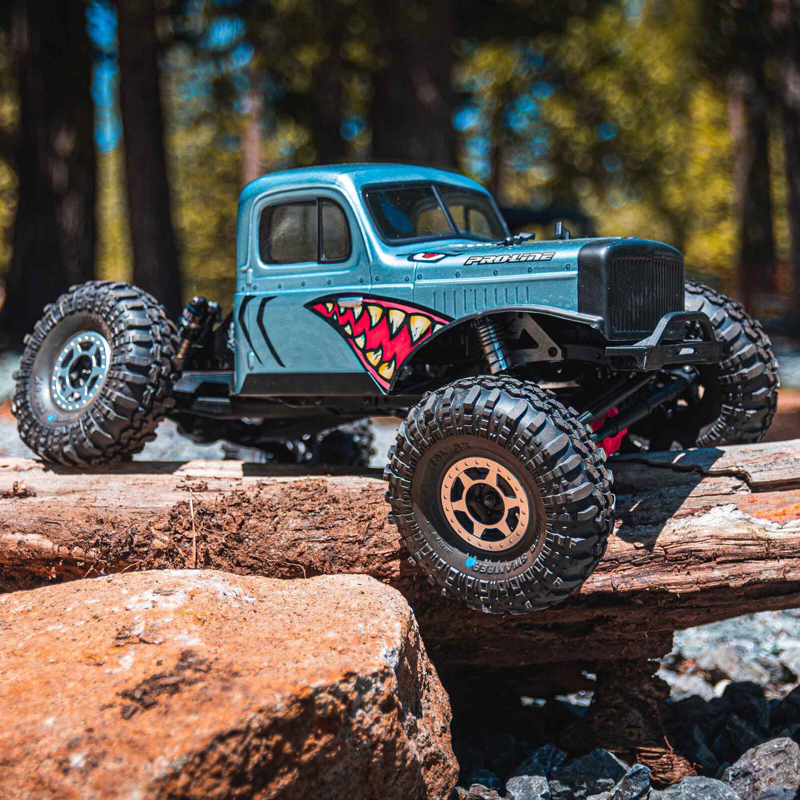 1/10 Comp Wagon Cab-Only Clear Body 12.3" (313mm) Wheelbase Crawlers ...