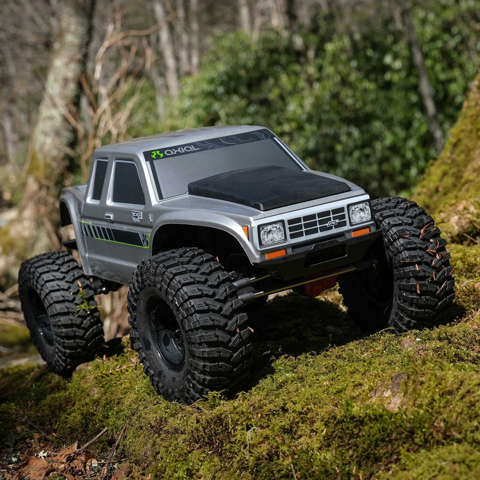 1/10 SCX10 III Coyote 4X4 RTR Brushed Rock Crawler, Silver | Axial ...