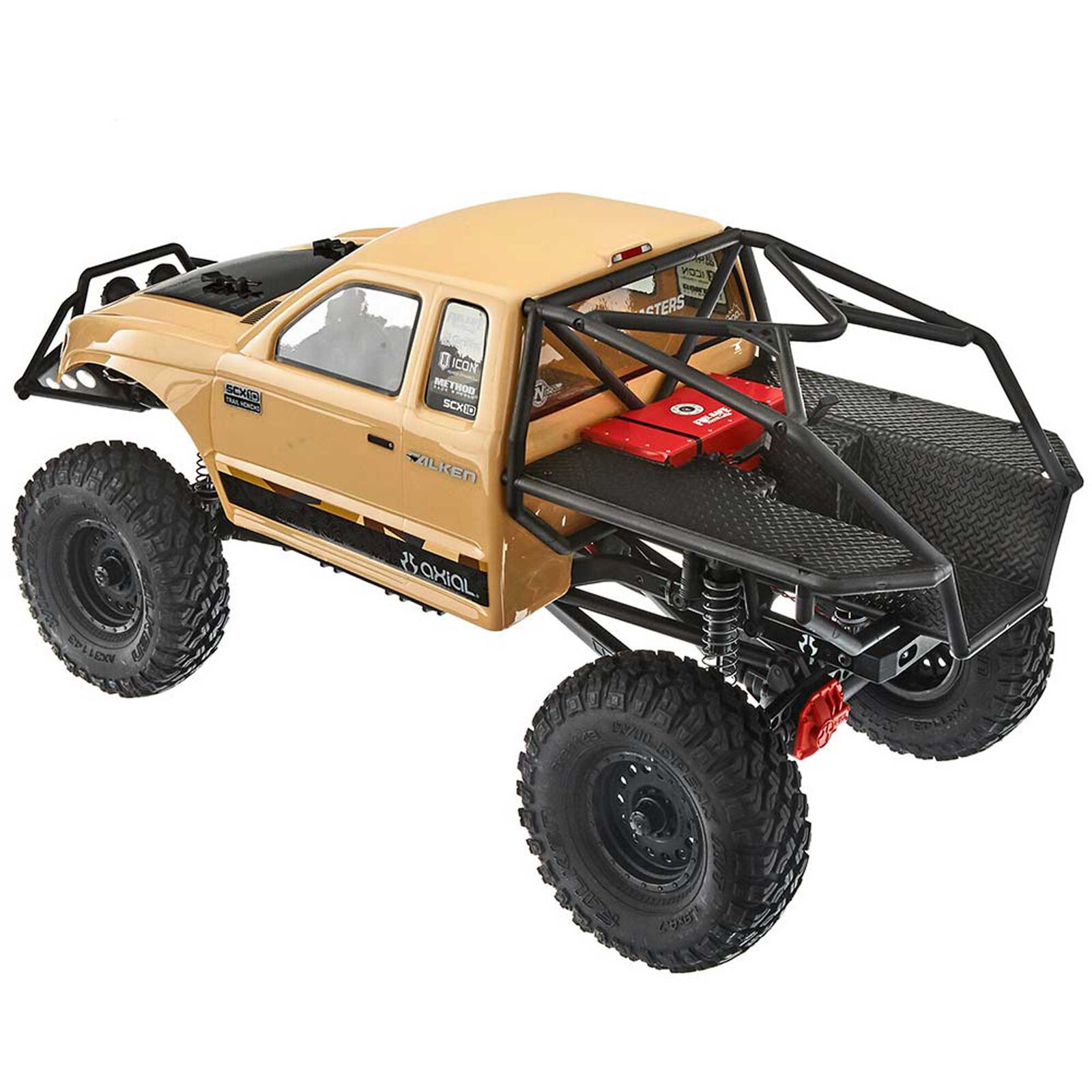 1/10 SCX10 II Trail Honcho 4WD Rock Crawler Brushed RTR | Axial Adventure