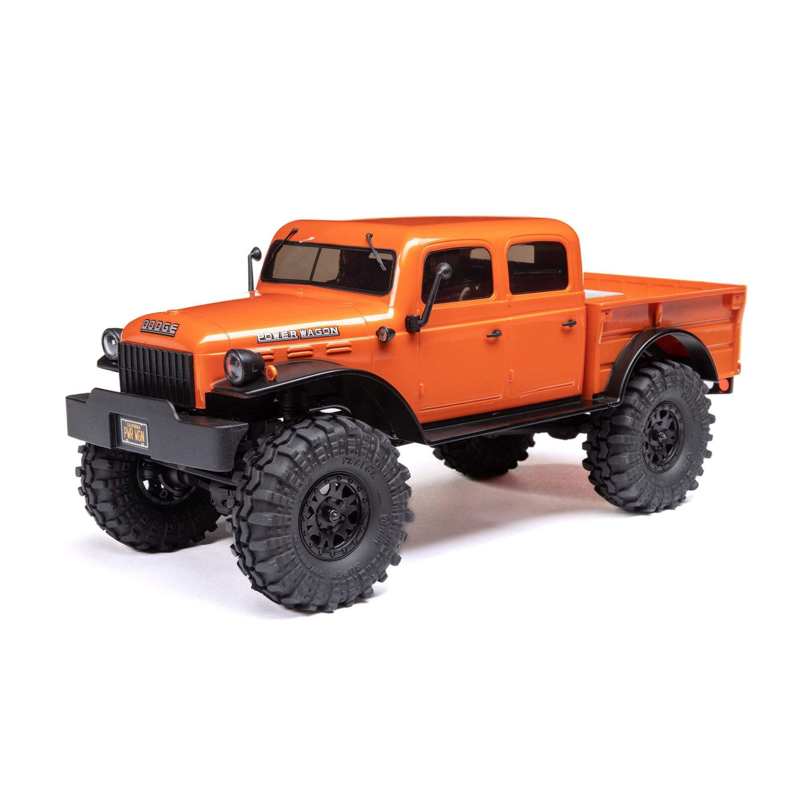 1/24 SCX24 Dodge Power Wagon 4X4 RTR Brushed Rock Crawler (Battery ...