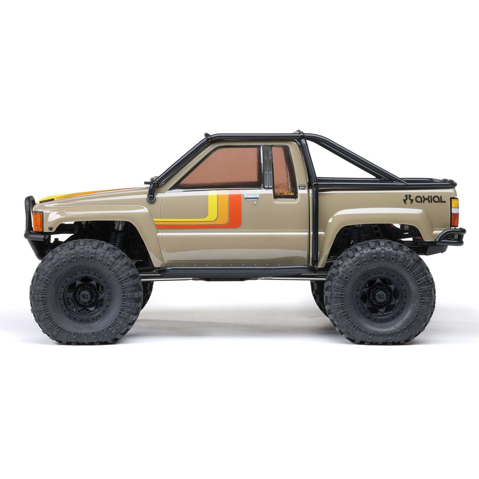 1/10 SCX10 III 1987 Toyota SR5 4X4 RTR Brushed Rock Crawler, Tan ...
