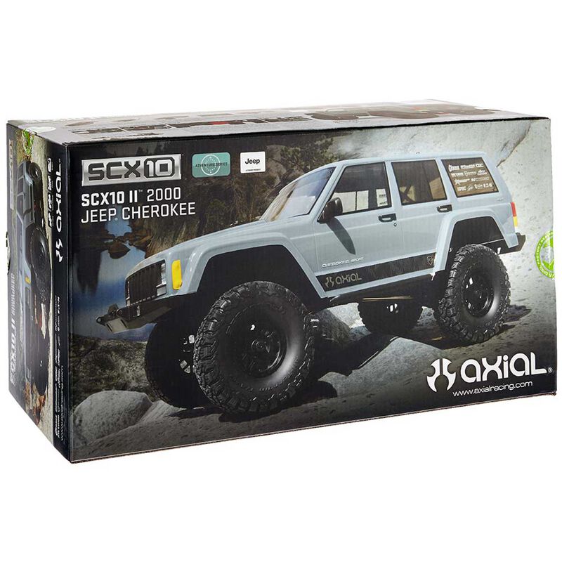 1/10 SCX10 II Jeep Cherokee 4WD Rock Crawler Brushed RTR | Axial Adventure