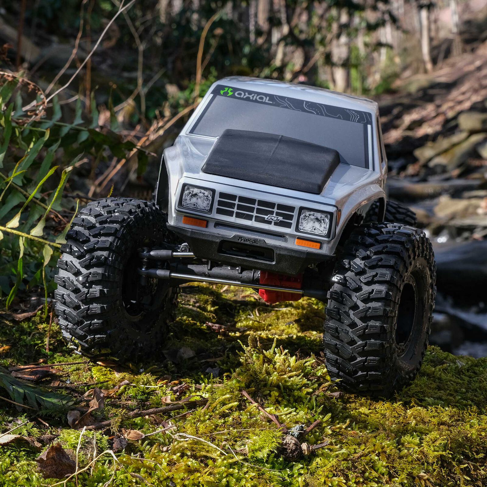 1/10 SCX10 III Coyote 4X4 RTR Brushed Rock Crawler, Silver | Axial ...