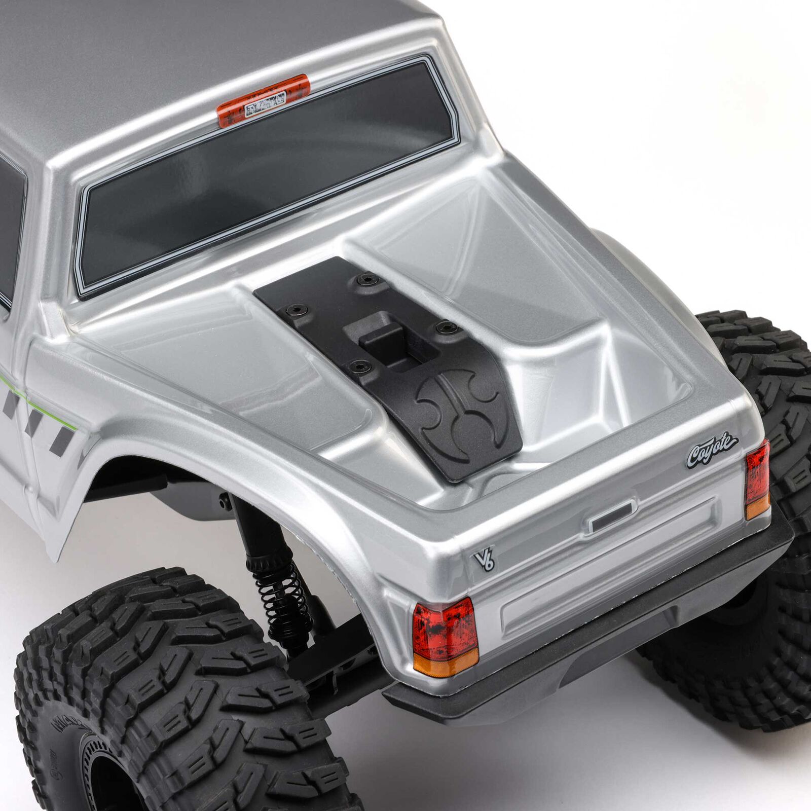 1/10 SCX10 III Coyote 4X4 RTR Brushed Rock Crawler, Silver | Axial ...