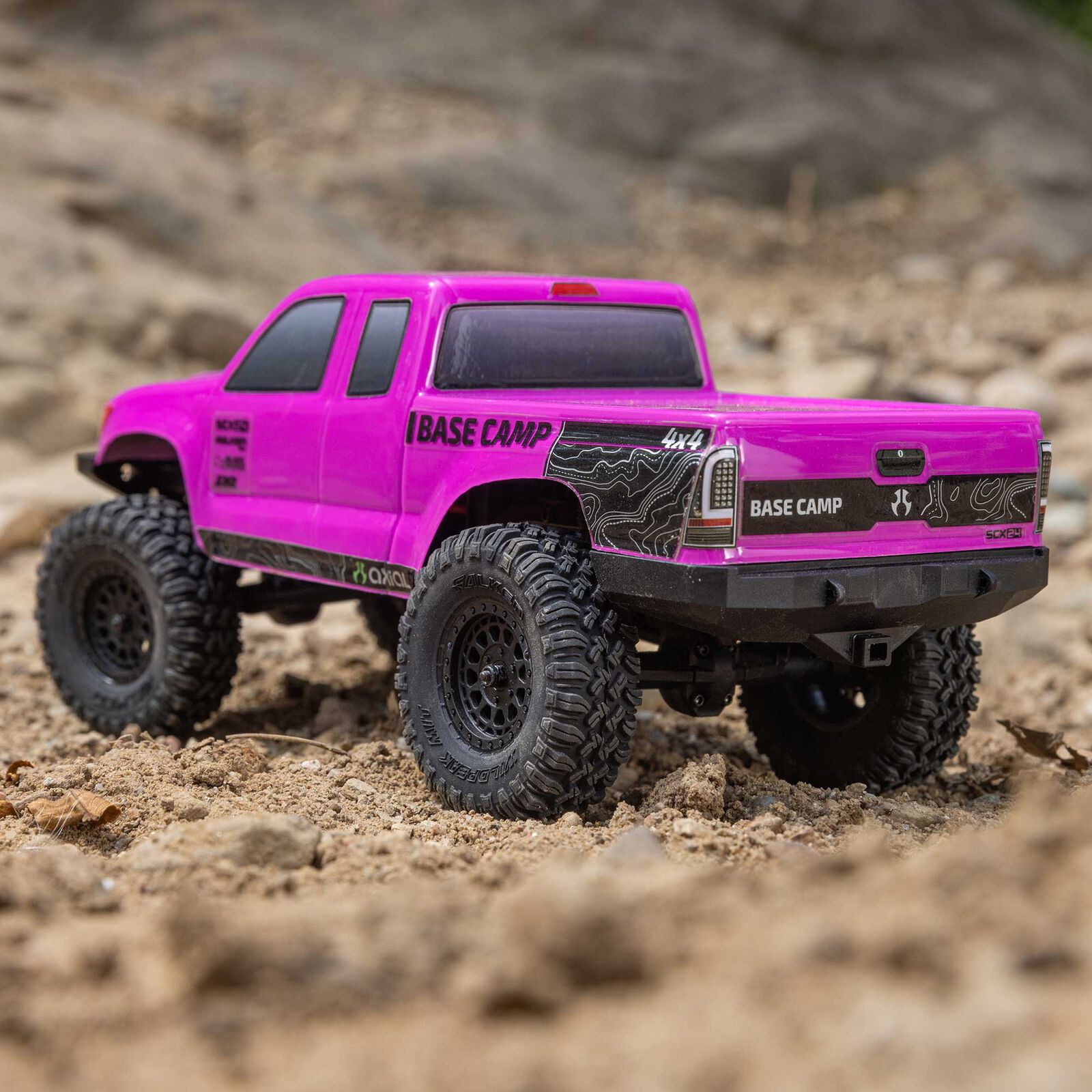 1/24 SCX24 Base Camp 4X4 RTR Brushed Rock Crawler (Battery & Charger ...