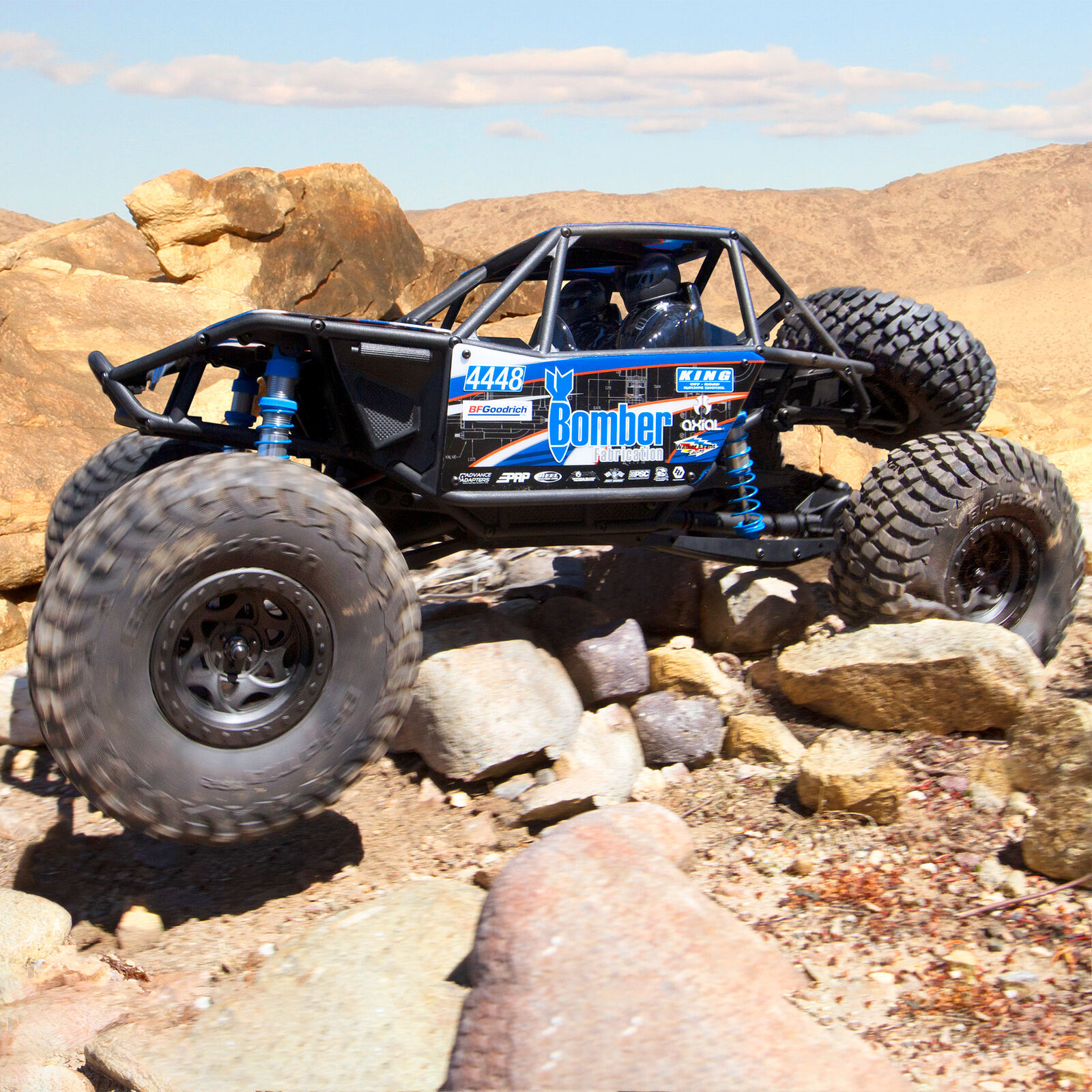 1/10 RR10 Bomber 4WD Rock Racer Brushed RTR | Axial Adventure