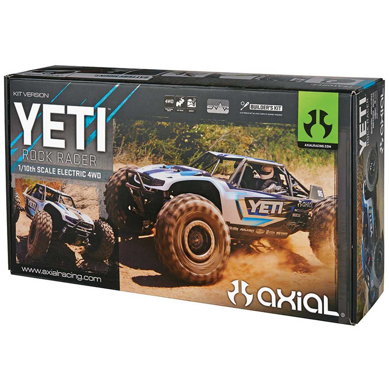 1/10 Yeti 4WD Rock Racer Kit | Axial Adventure