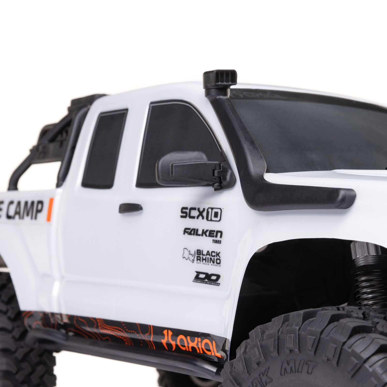 1/10 SCX10 III Base Camp 4X4 RTR Brushed Rock Crawler, White | Axial ...