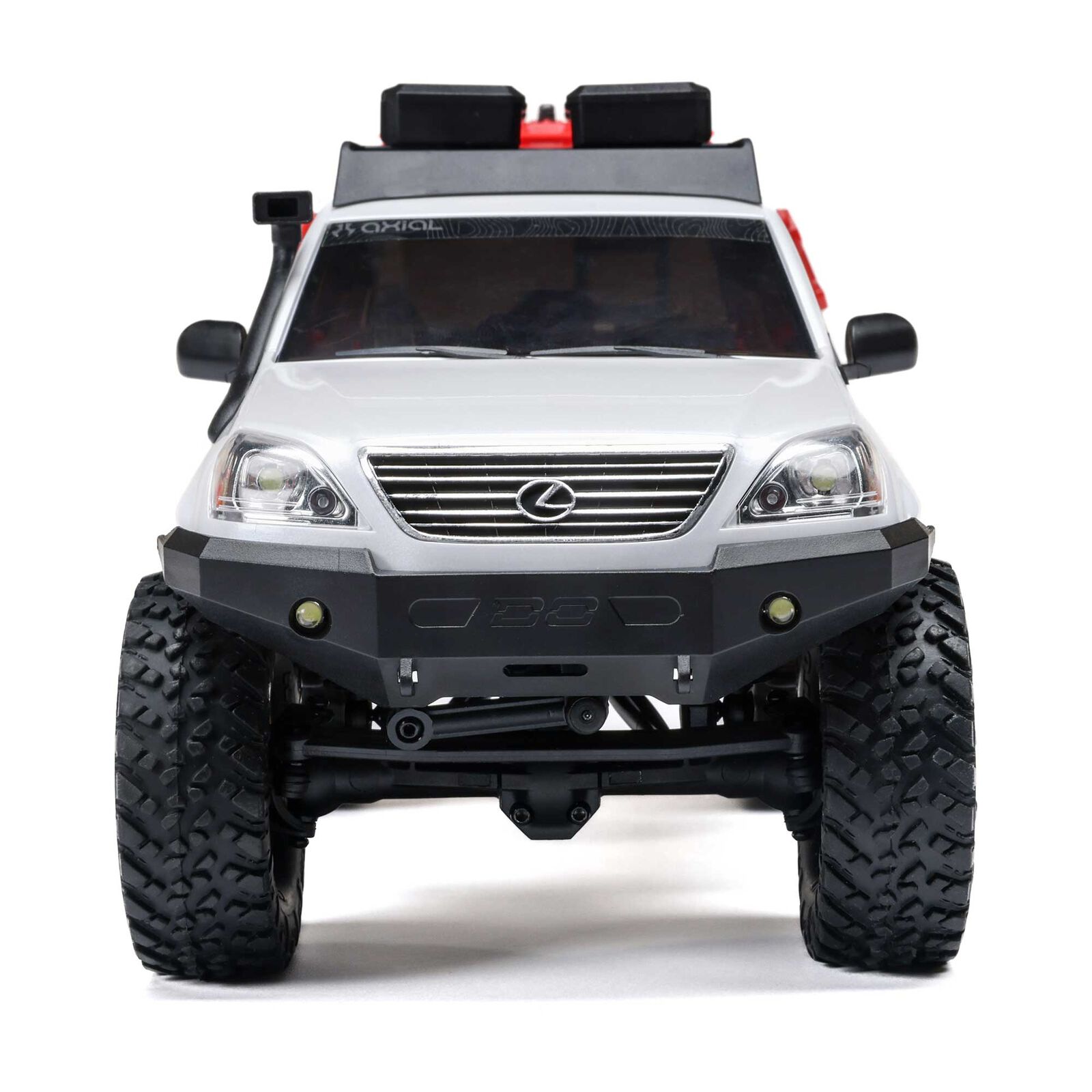 1/24 SCX24 Lexus GX 470 4X4 RTR Brushed Rock Crawler (Battery & Charger Included), White | Axial ...