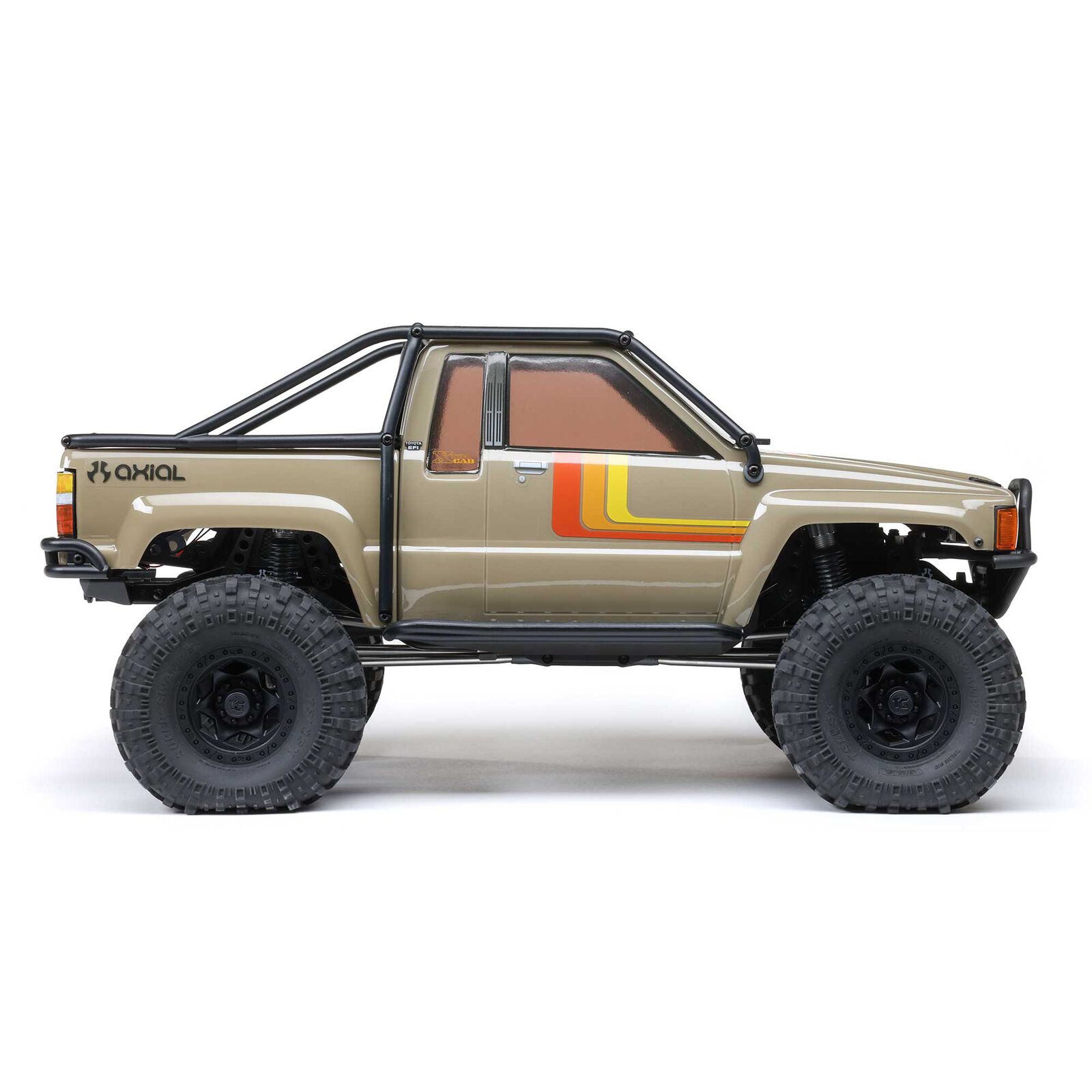 1/10 SCX10 III 1987 Toyota SR5 4X4 RTR Brushed Rock Crawler, Tan ...