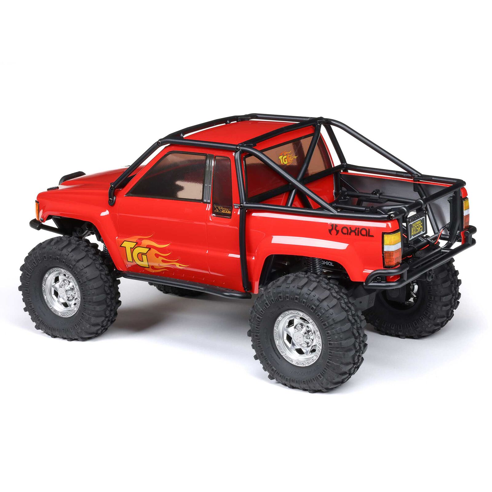 1/10 SCX10 III 1987 Toyota SR5 4X4 RTR Brushed Rock Crawler, Red ...