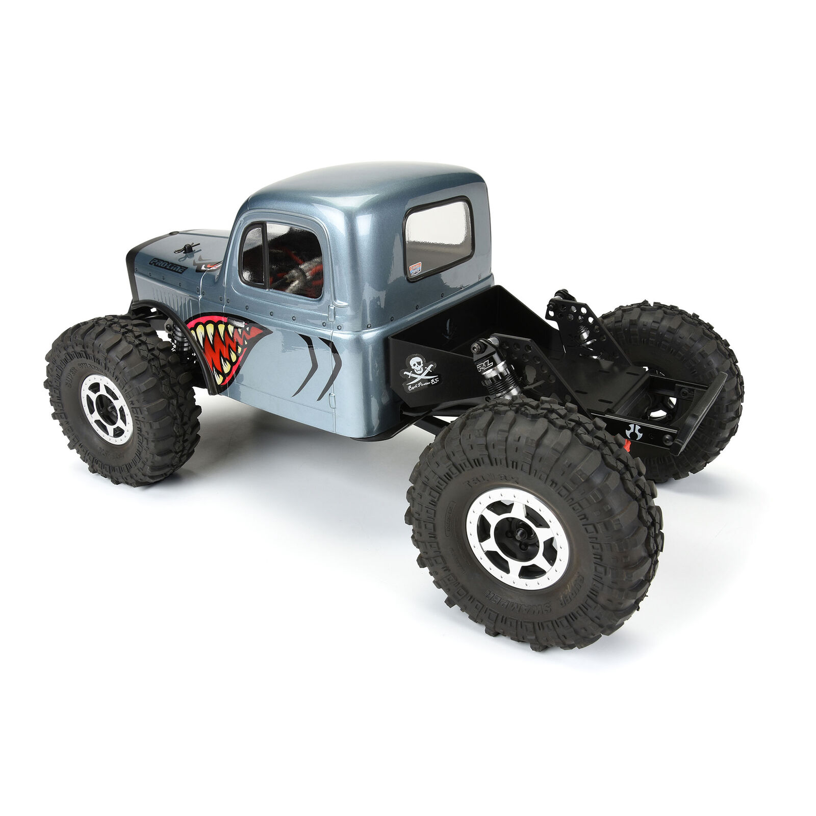 1/10 Comp Wagon Cab-Only Clear Body 12.3" (313mm) Wheelbase Crawlers ...