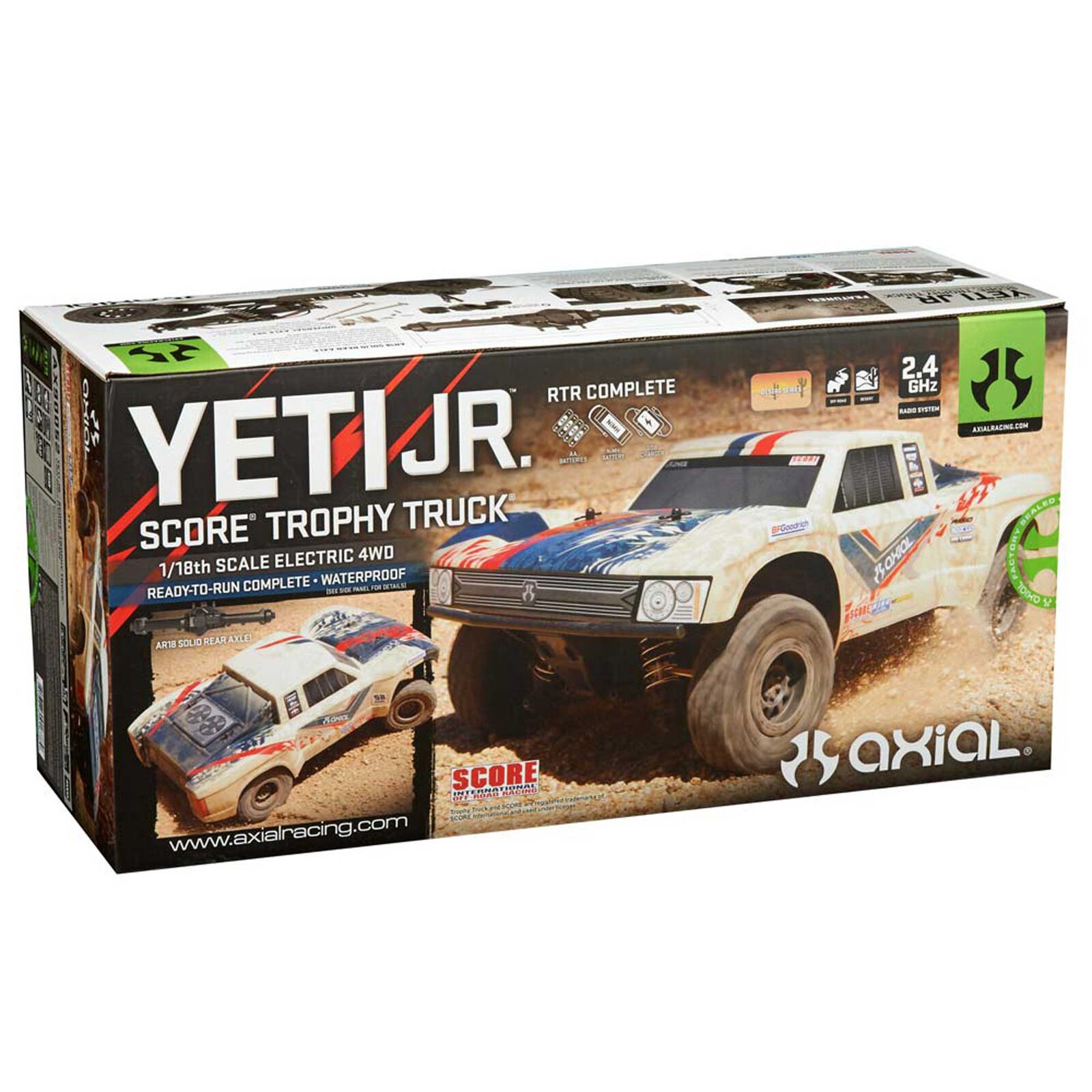 1/18 Yeti Score Trophy Truck 4WD RTR | Axial Adventure