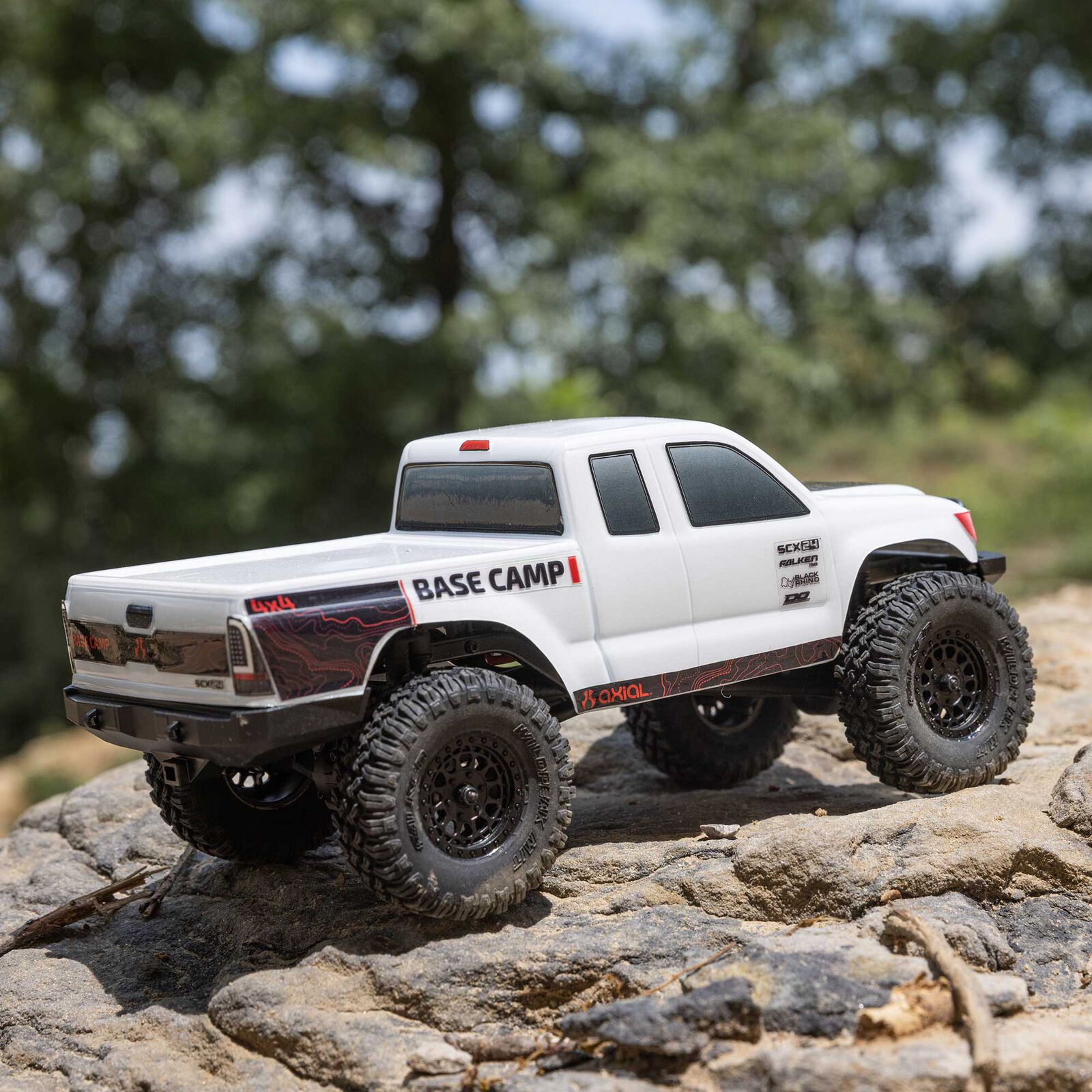 1/24 SCX24 Base Camp 4X4 RTR Brushed Rock Crawler (Battery & Charger ...