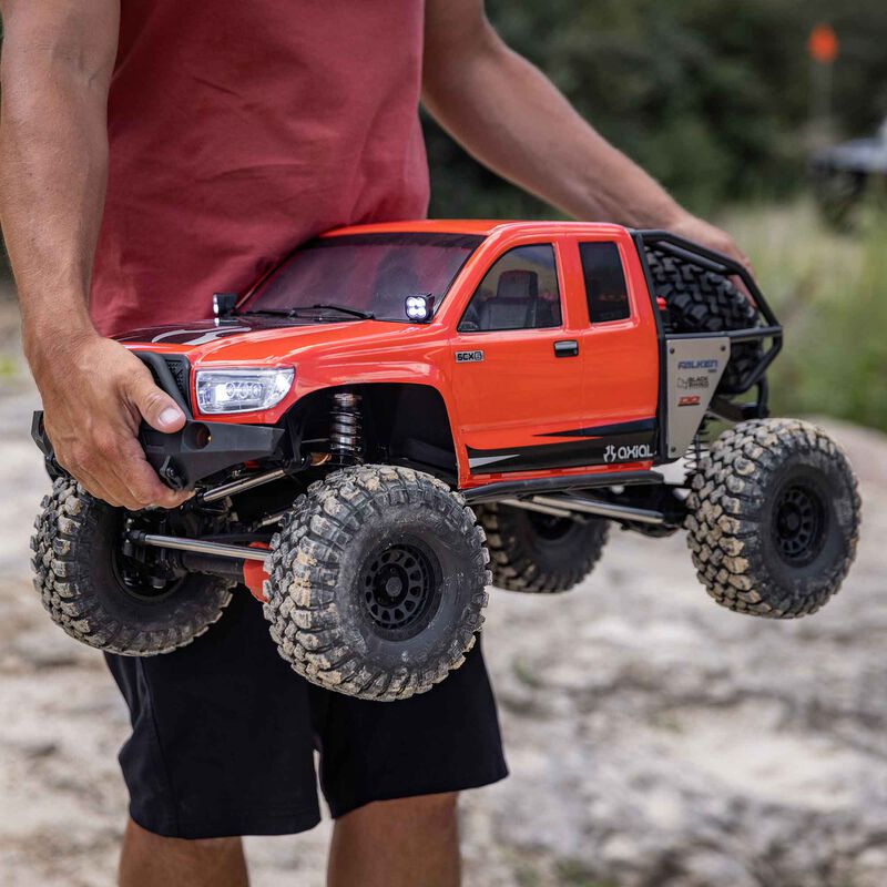 1/6 SCX6 Trail Honcho 4X4 RTR Brushed Rock Crawler, Red | Axial Adventure