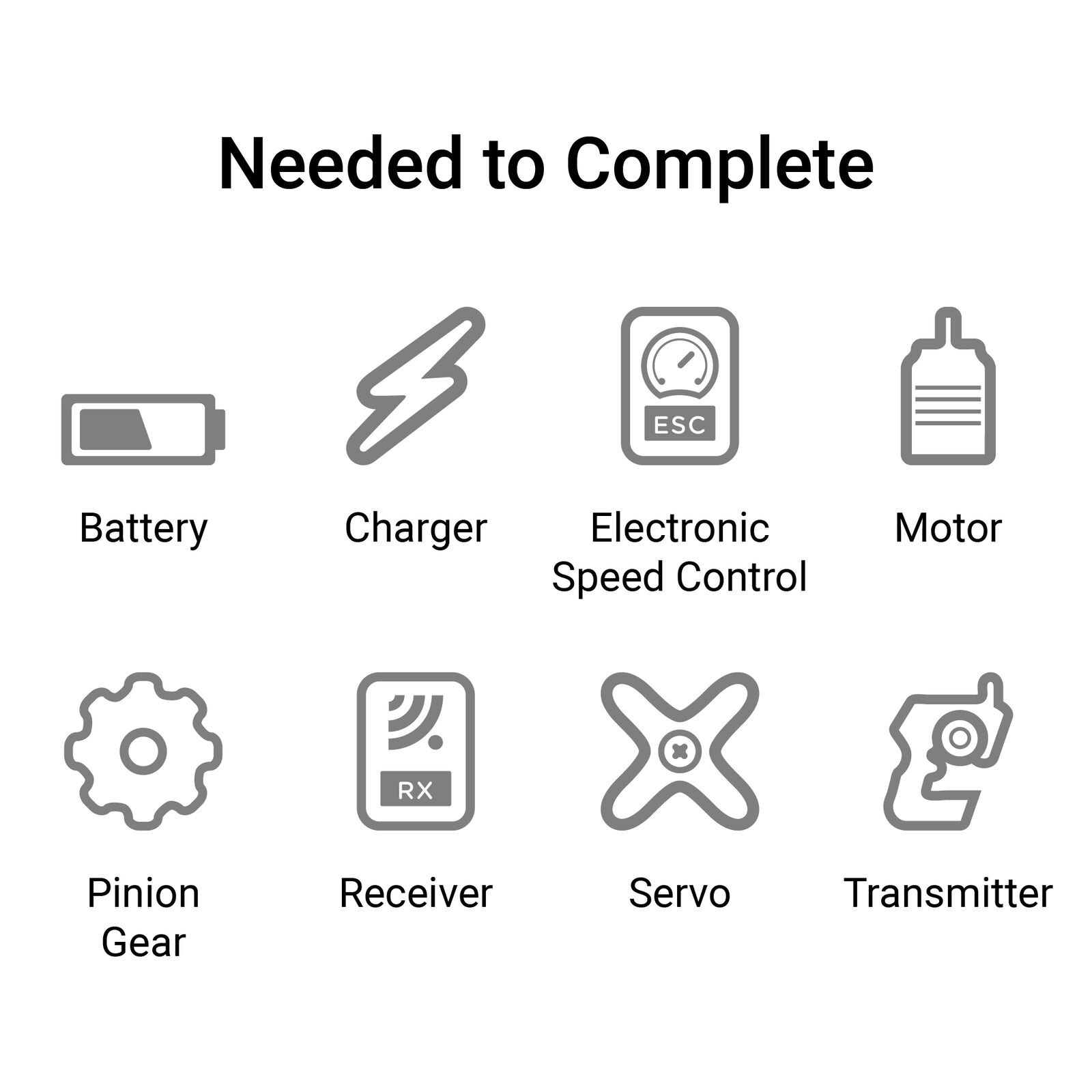 1/10 RBX10 Ryft 4WD Rock Bouncer Kit, Gray | Axial Adventure