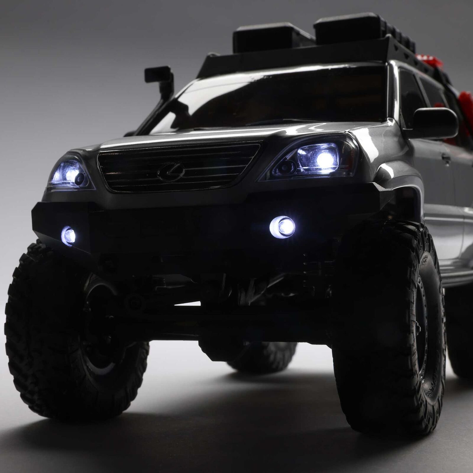 1/24 SCX24 Lexus GX 470 4X4 RTR Brushed Rock Crawler (Battery & Charger Included), White | Axial ...