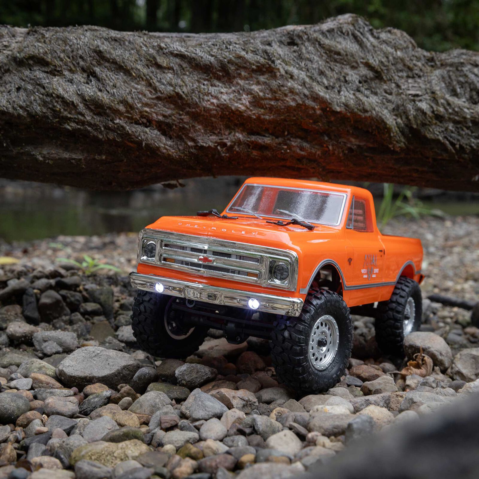 1/24 SCX24 1967 Chevrolet C10 4X4 RTR Brushed Rock Crawler (Battery ...