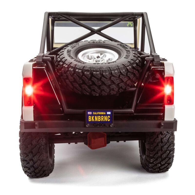 1/10 SCX10 III Early Ford Bronco 4X4 RTR, White | Axial Adventure