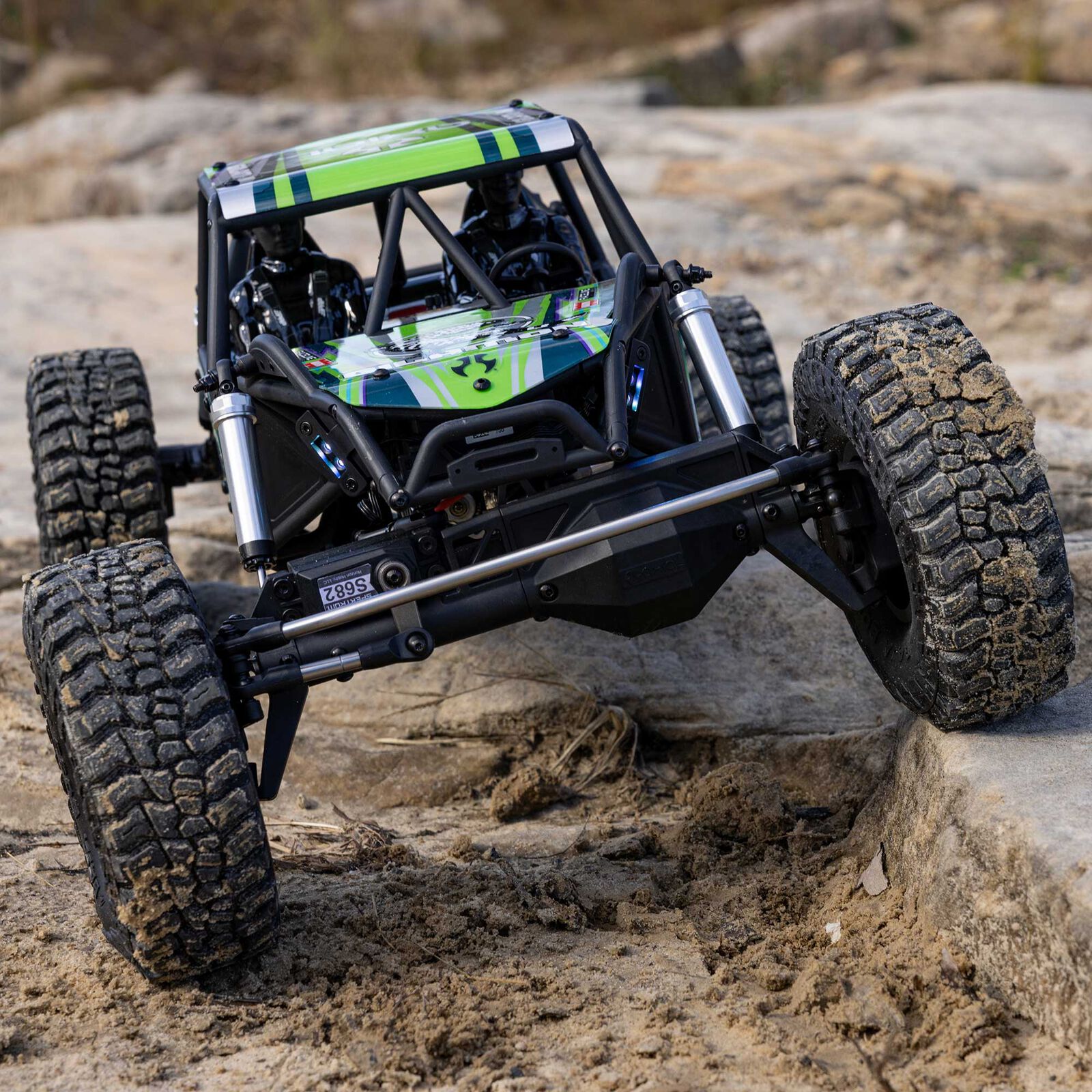 1/8 AXP8 Gilamon 2.2 4X4 RTR Brushed Trail Buggy, Green | Axial Adventure