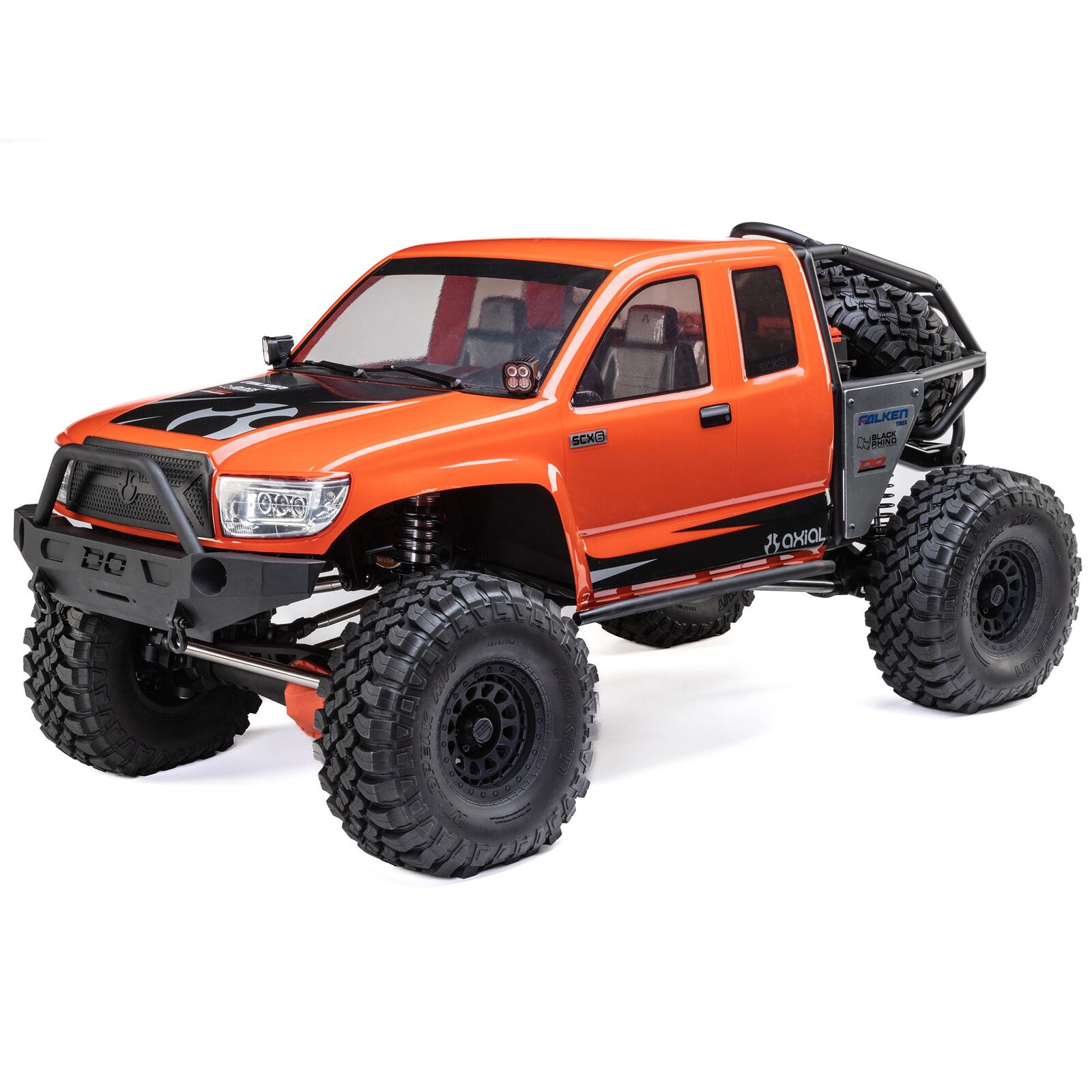 1/6 SCX6 Trail Honcho 4X4 RTR Brushed Rock Crawler, Red | Axial Adventure