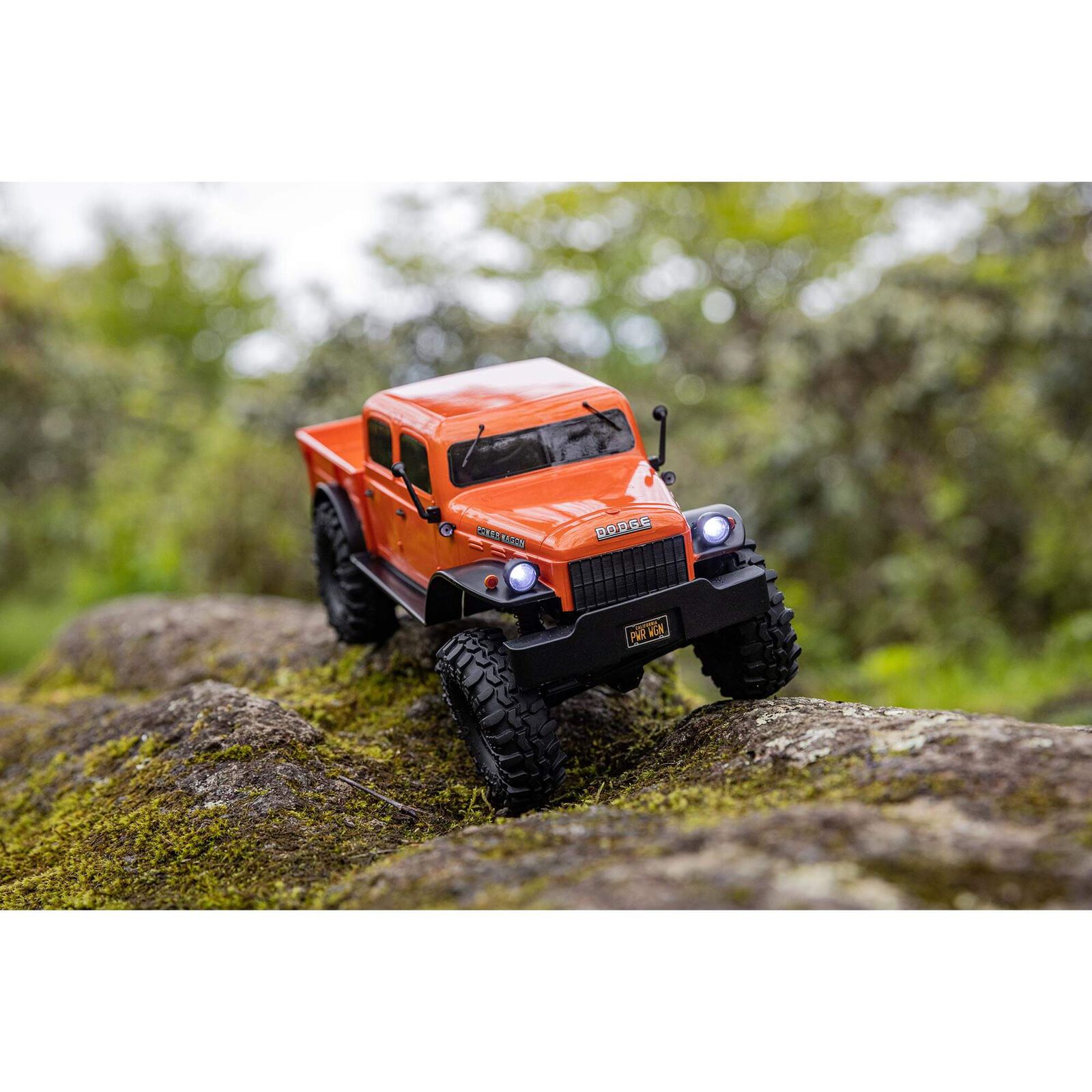 1/24 SCX24 Dodge Power Wagon 4X4 RTR Brushed Rock Crawler (Battery ...