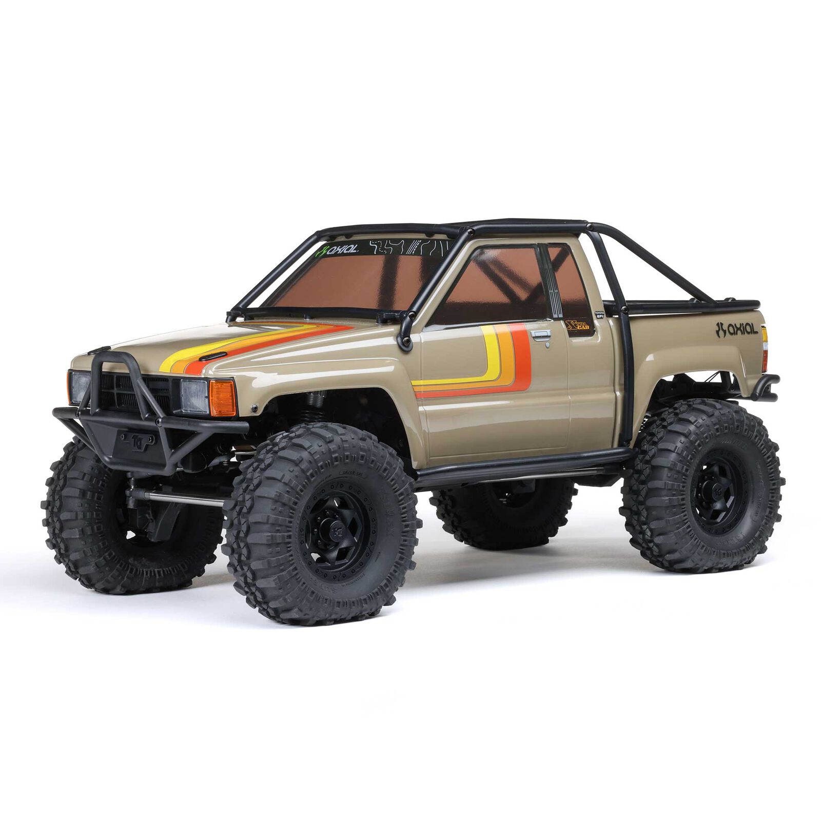 1/10 SCX10 III 1987 Toyota SR5 4X4 RTR Brushed Rock Crawler, Tan ...