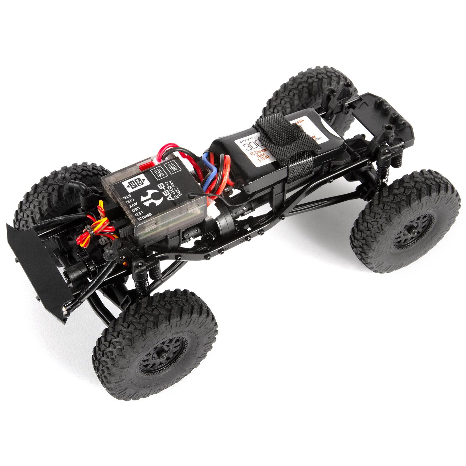 1/24 SCX24 Deadbolt 4X4 RTR Brushed Rock Crawler (Battery & Charger ...