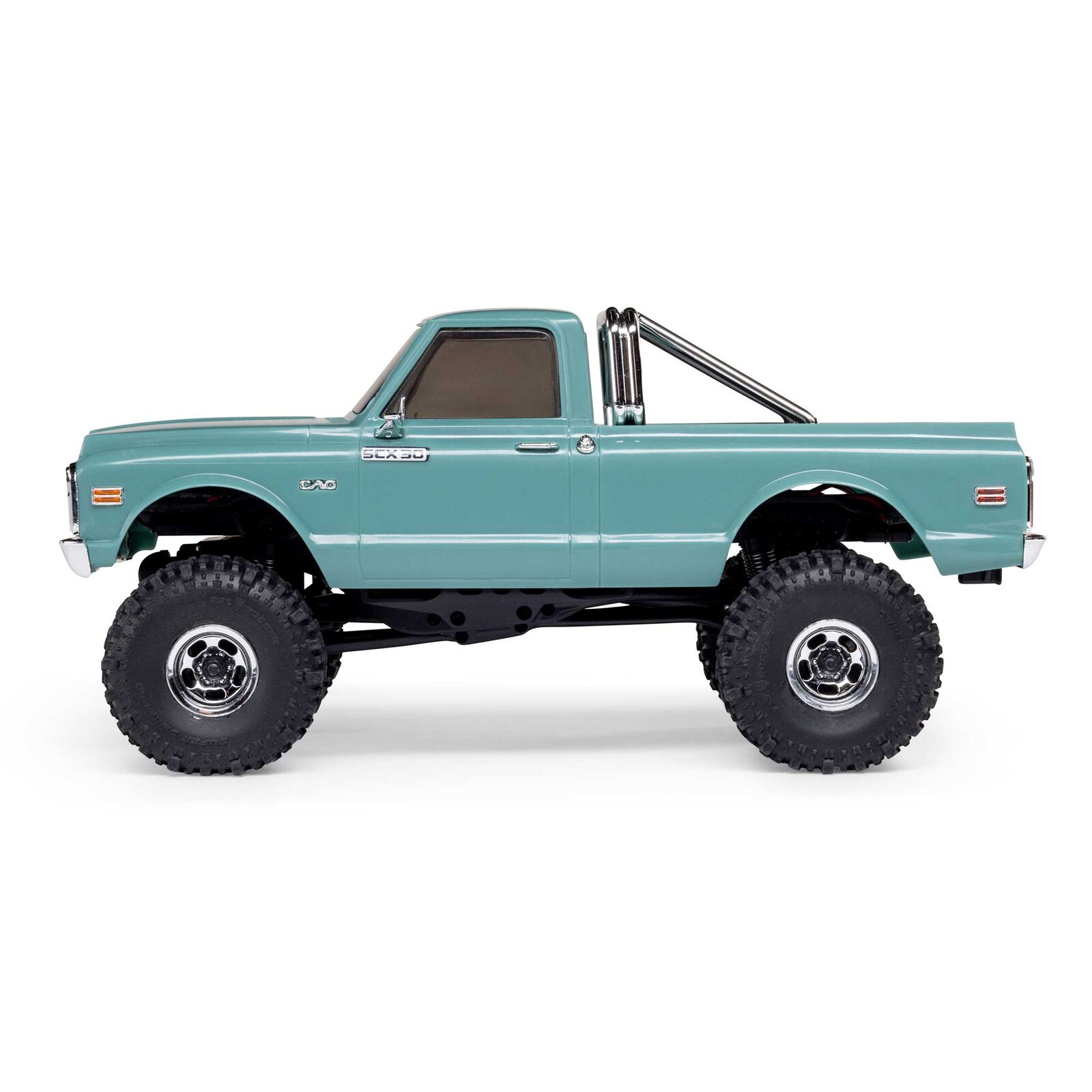 1/30 SCX30 Chevrolet K10 4X4 RTR Brushed Rock Crawler (Battery ...