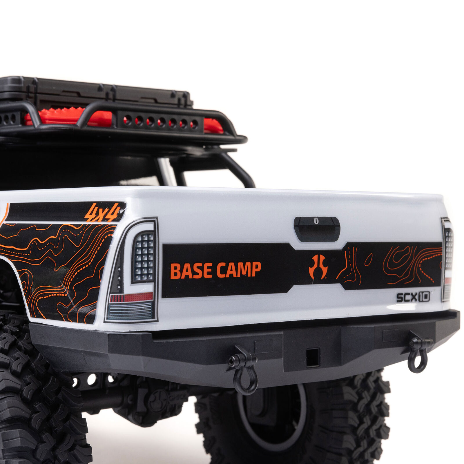 1/10 SCX10 III Base Camp 4X4 RTR Brushed Rock Crawler, White | Axial ...