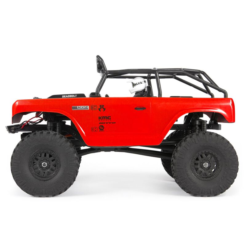 1/24 SCX24 Deadbolt 4X4 RTR Brushed Rock Crawler (Battery & Charger ...