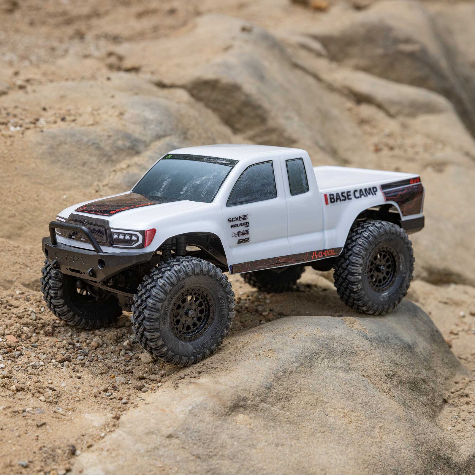 1/24 SCX24 Base Camp 4X4 RTR Brushed Rock Crawler (Battery & Charger ...