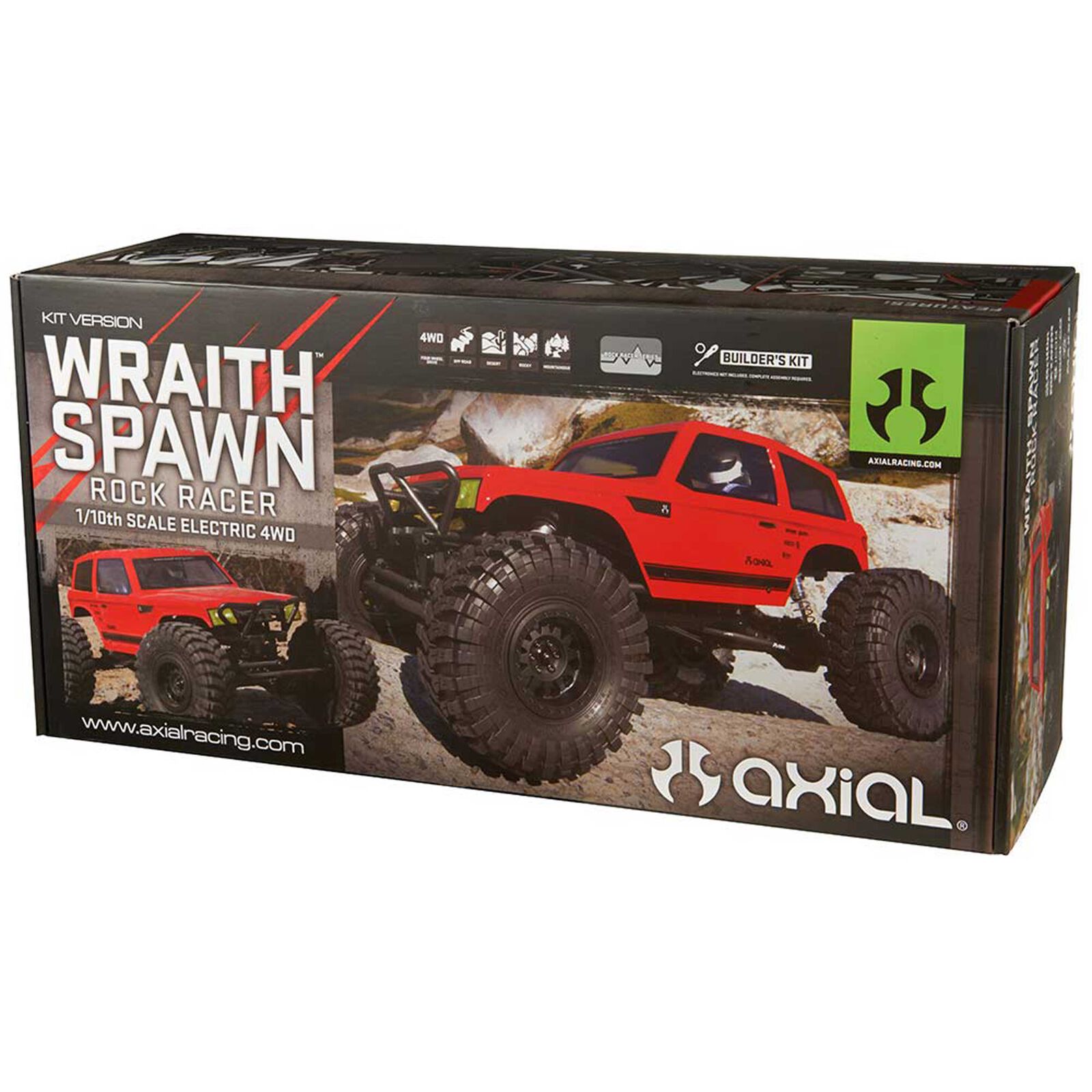 1 10 Wraith Spawn Electric 4WD Kit | Axial Adventure