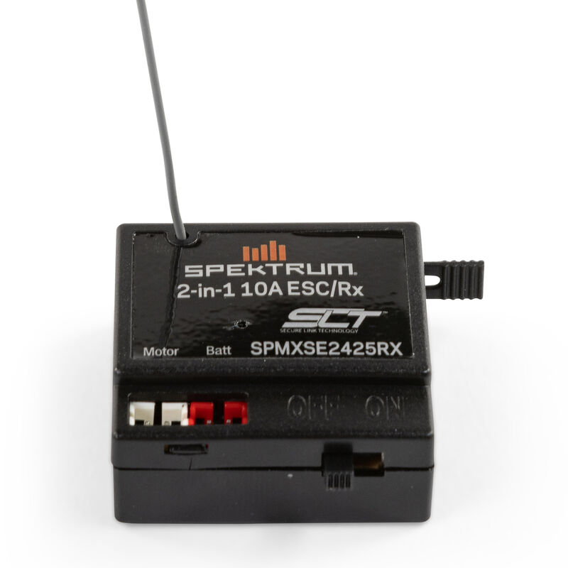 10 Amp Brushed 2-in-1 ESC / SLT Receiver Combo | Axial Adventure